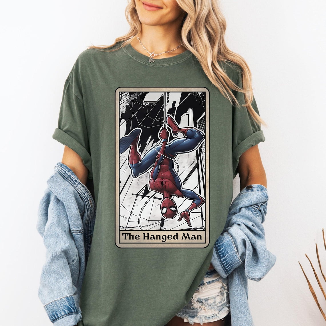 Marvel Spider Man Tarot Card The Hanged Man Shirt, Disney Vacation Shirt, Disneyland Family ...
