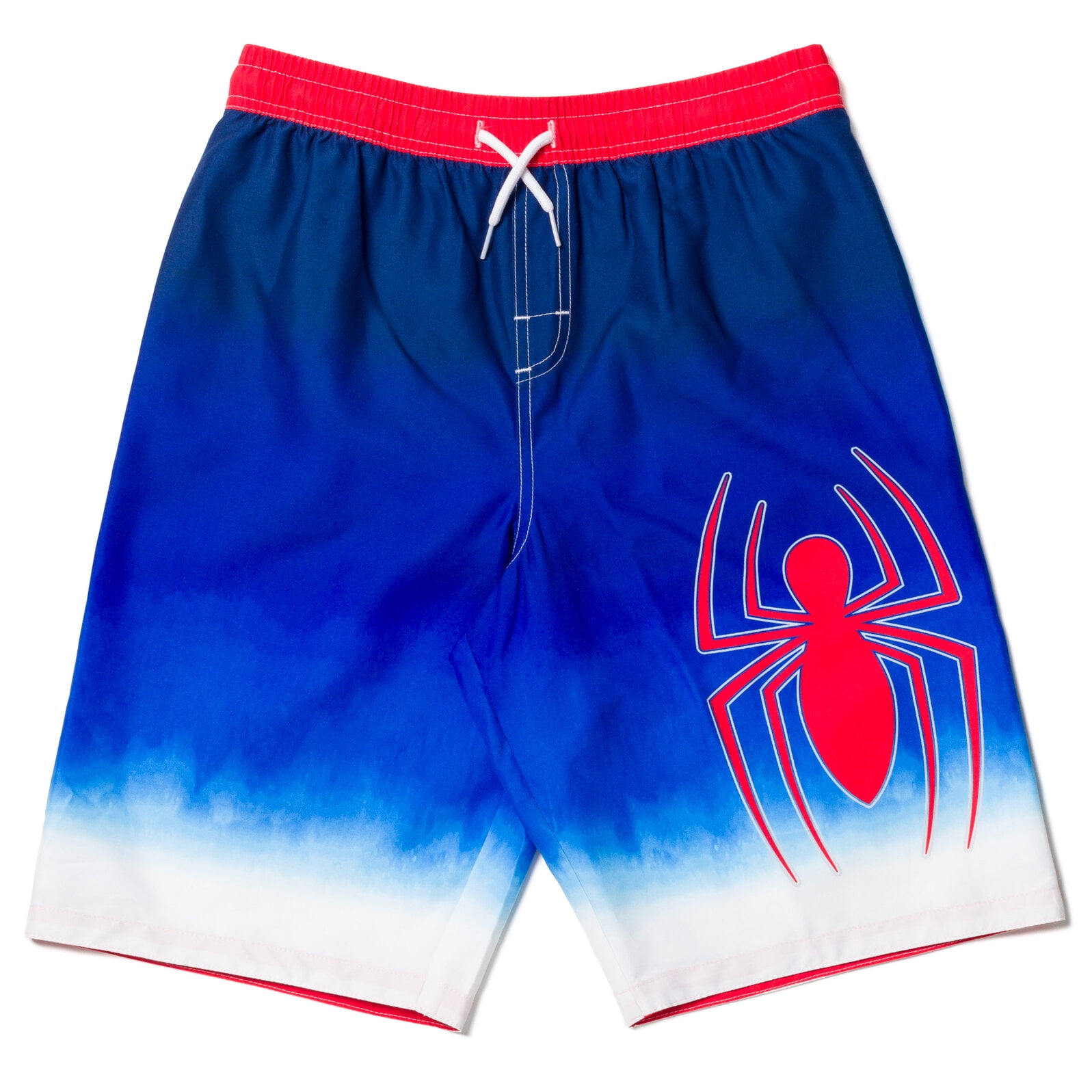 Marvel Spider-Man Toddler Boys Swim Trunks Bathing Suit Blue Ombre 2T ...