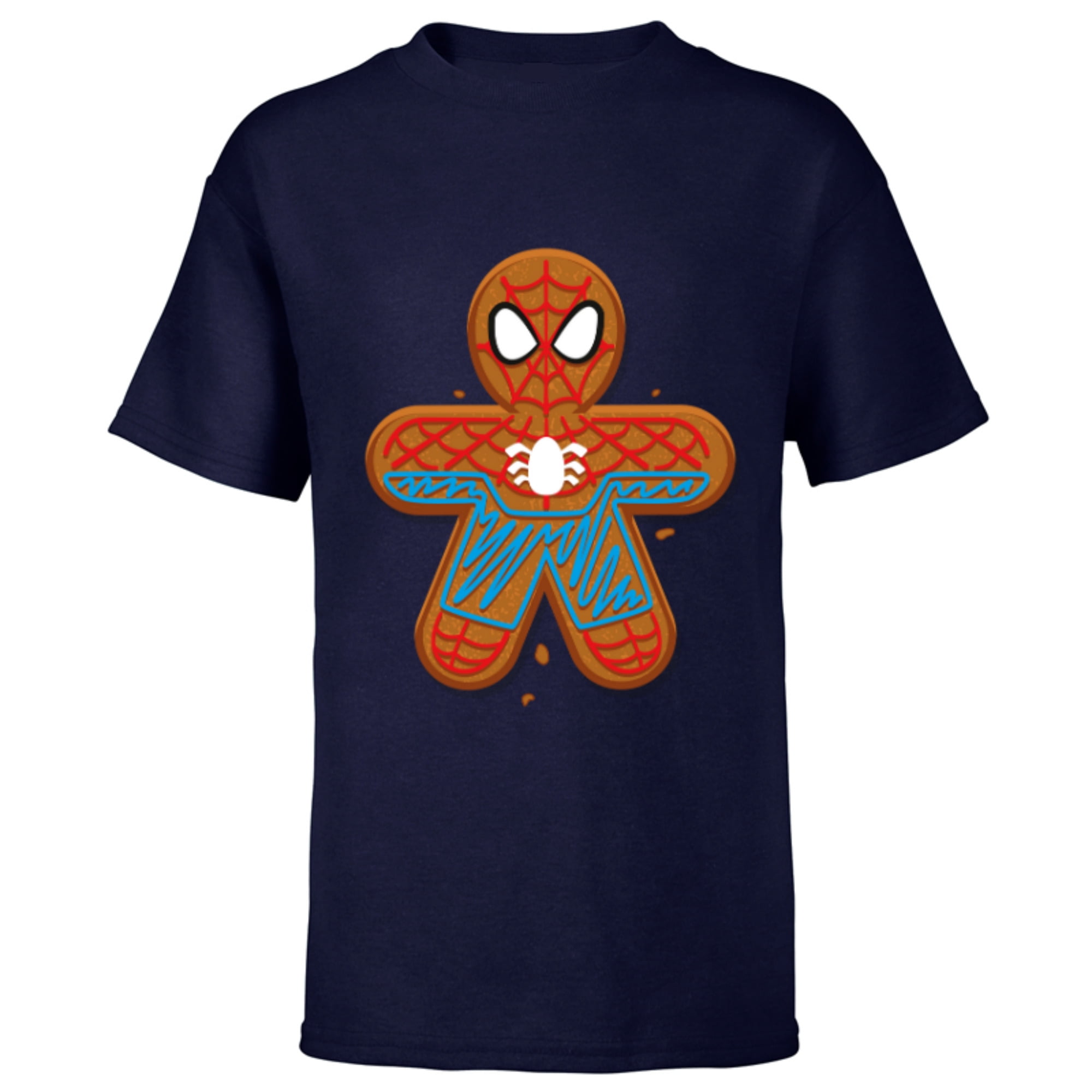 Marvel Spider-Man Toon Holiday Gingerbread Man Cookie - Short Sleeve T ...
