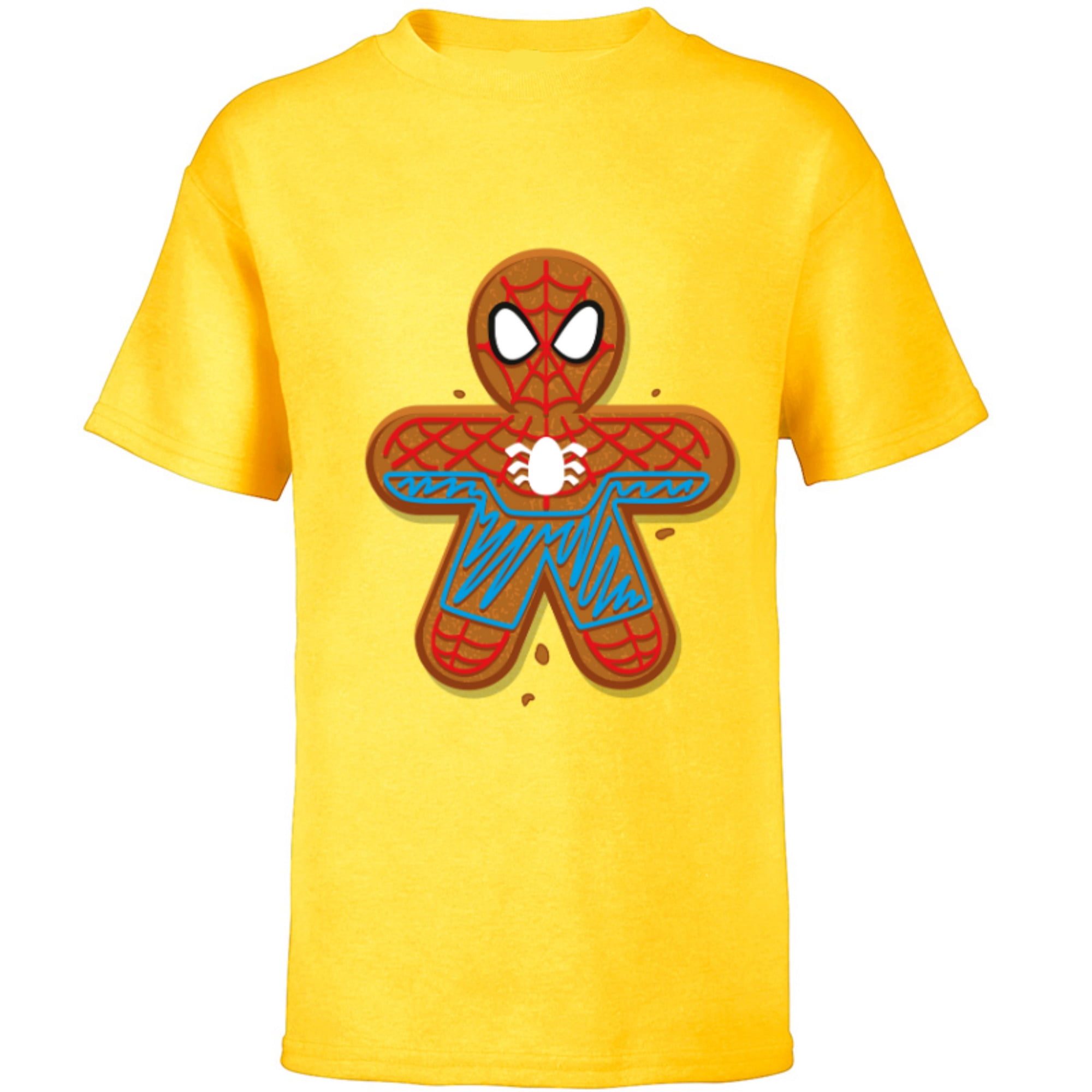 Marvel Spider-Man Toon Holiday Gingerbread Man Cookie - Short Sleeve T ...