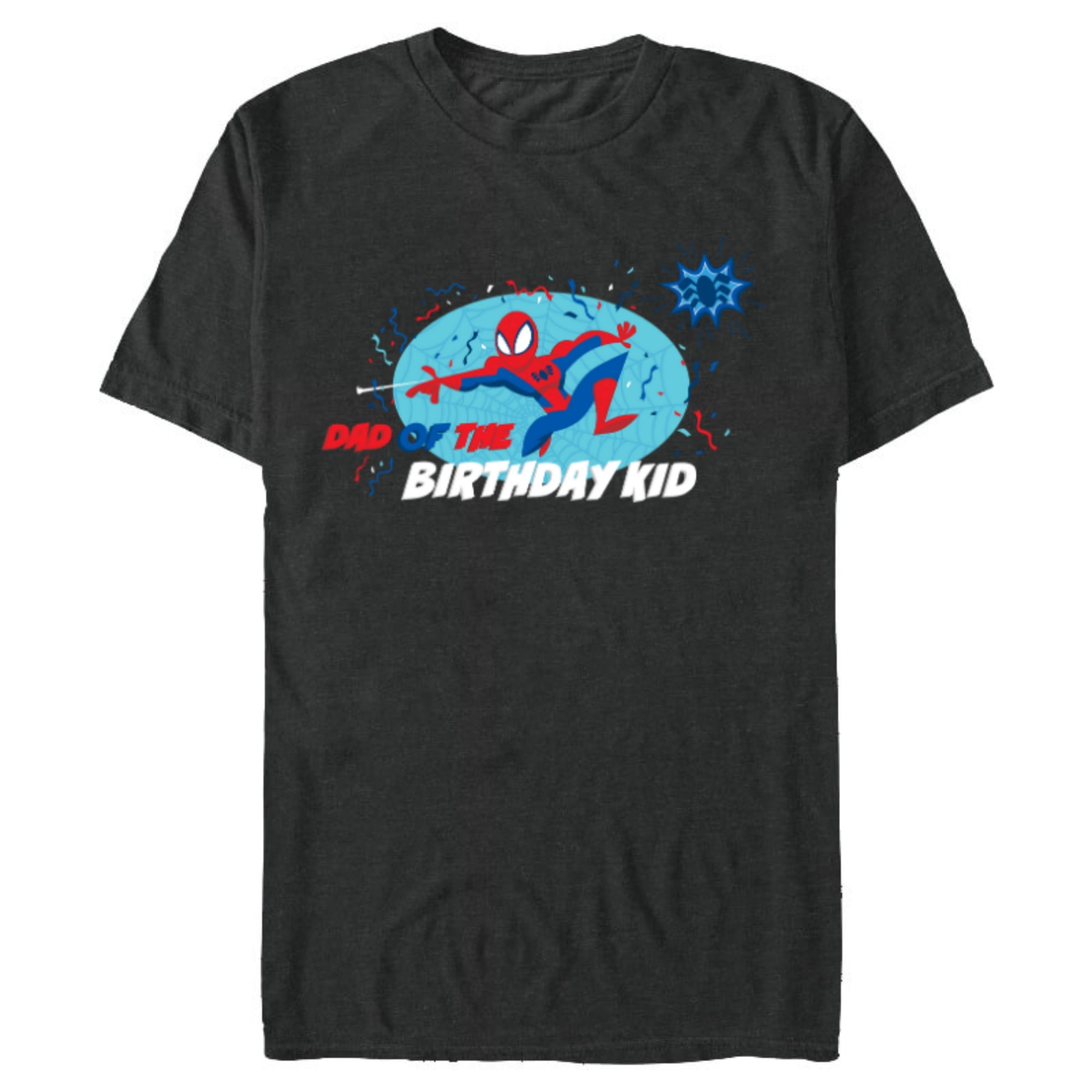 Marvel Spider-Man Toony Family Party Dad of the Birthday Kid - Short ...