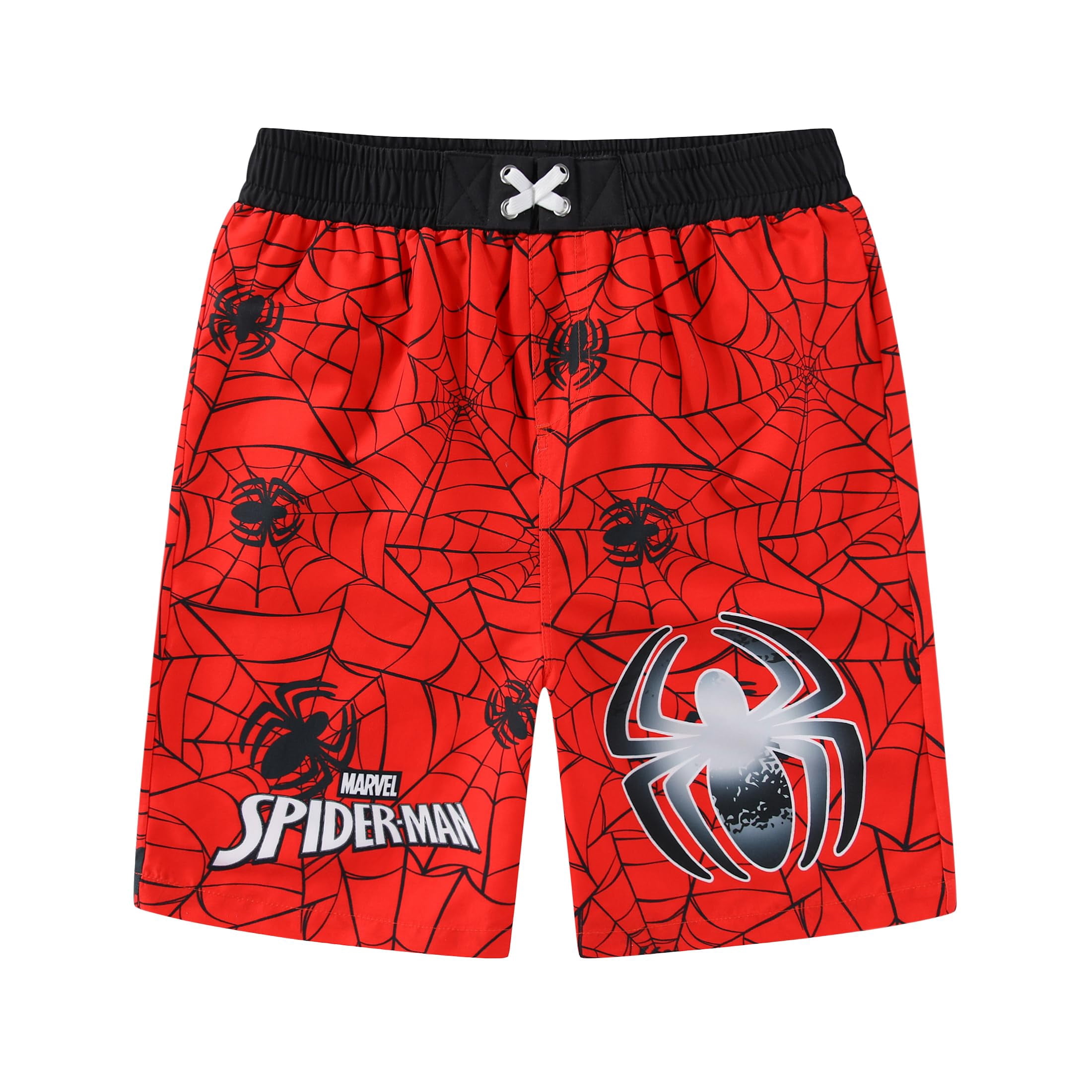 Marvel Spider-Man UPF 50+ Swim Trunks Shorts Bathing Suit (Boys), Sizes ...