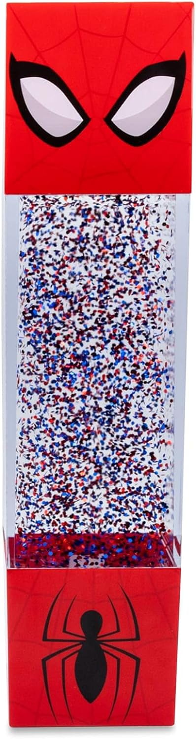 Marvel Spider-Man USB Powered Glitter Motion Lamp LED Light ...