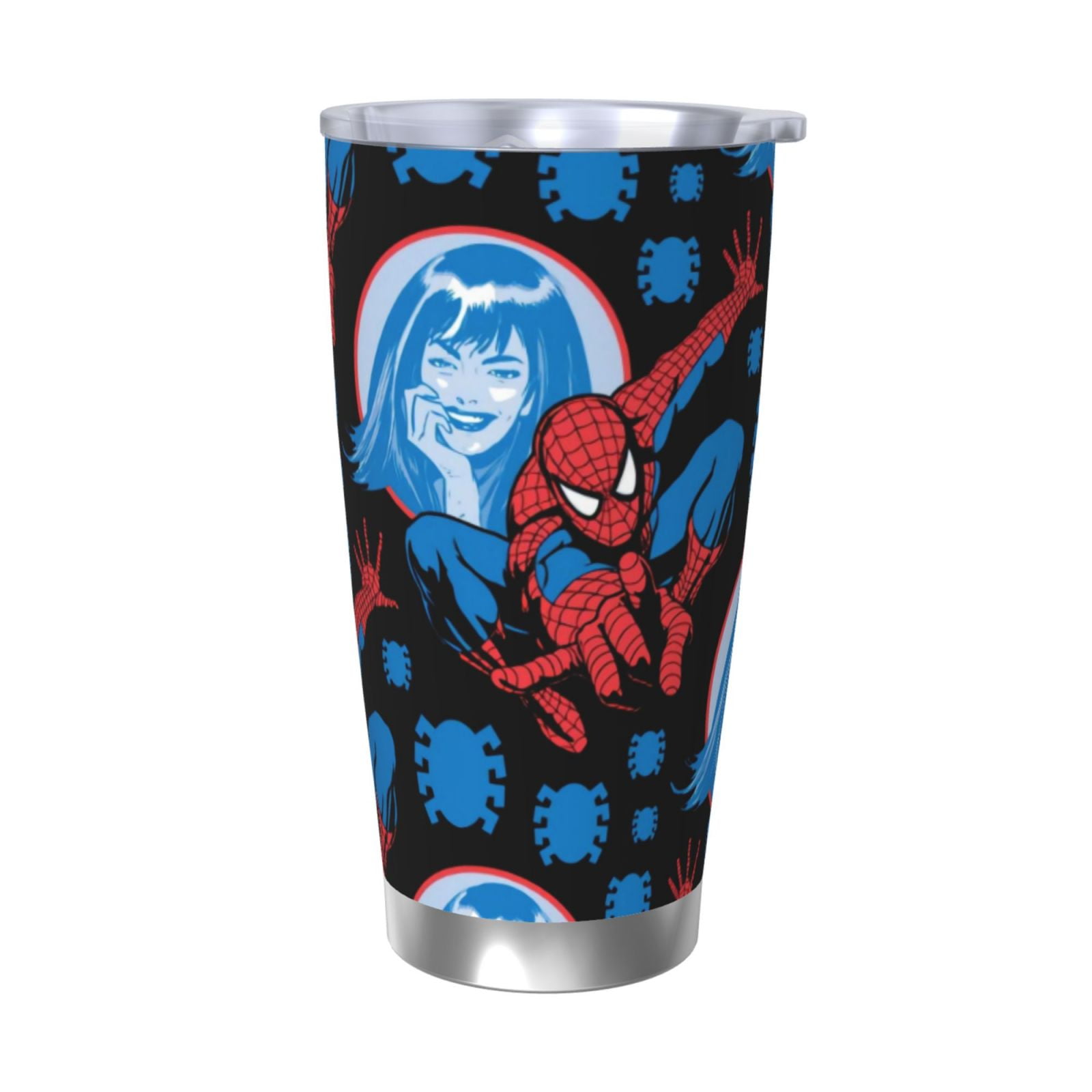Marvel-Spider-Man Water Bottle,Coffee Cups,Insulated Stainless Steel ...
