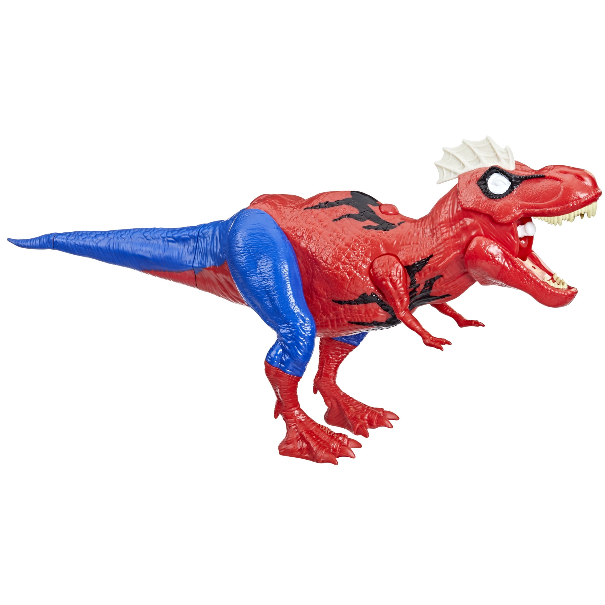 Marvel Spider-Man Web Chompin' Spider-Rex Action Figure, Sounds and ...