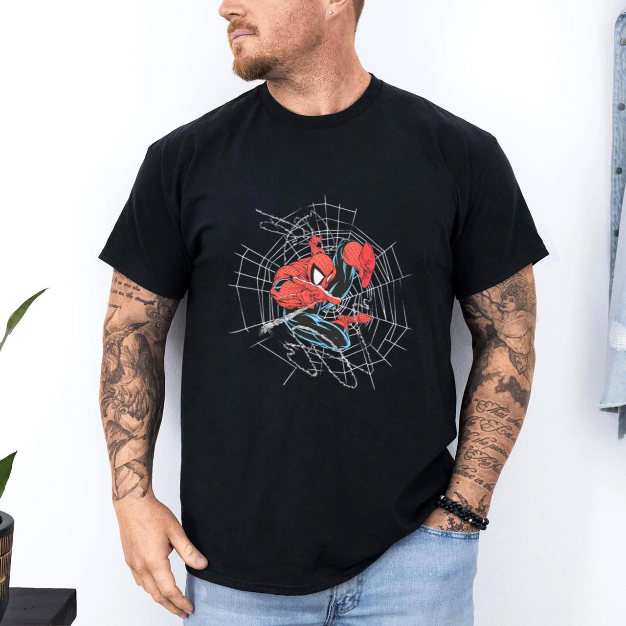 Marvel Spider-Man Web Sling Graphic T-Shirt - Walmart.com