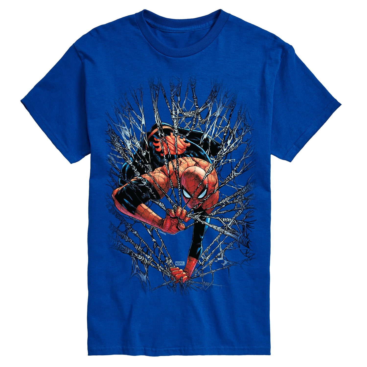 Marvel Spider-Man - Webs - Men's Short Sleeve Graphic T-Shirt - Walmart.com