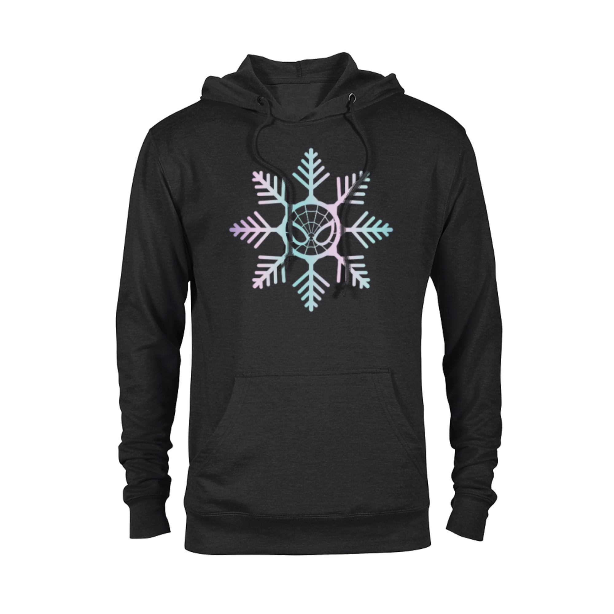 Marvel Spider-Man Winter Holiday Snowflake Logo - Pullover Hoodie for ...