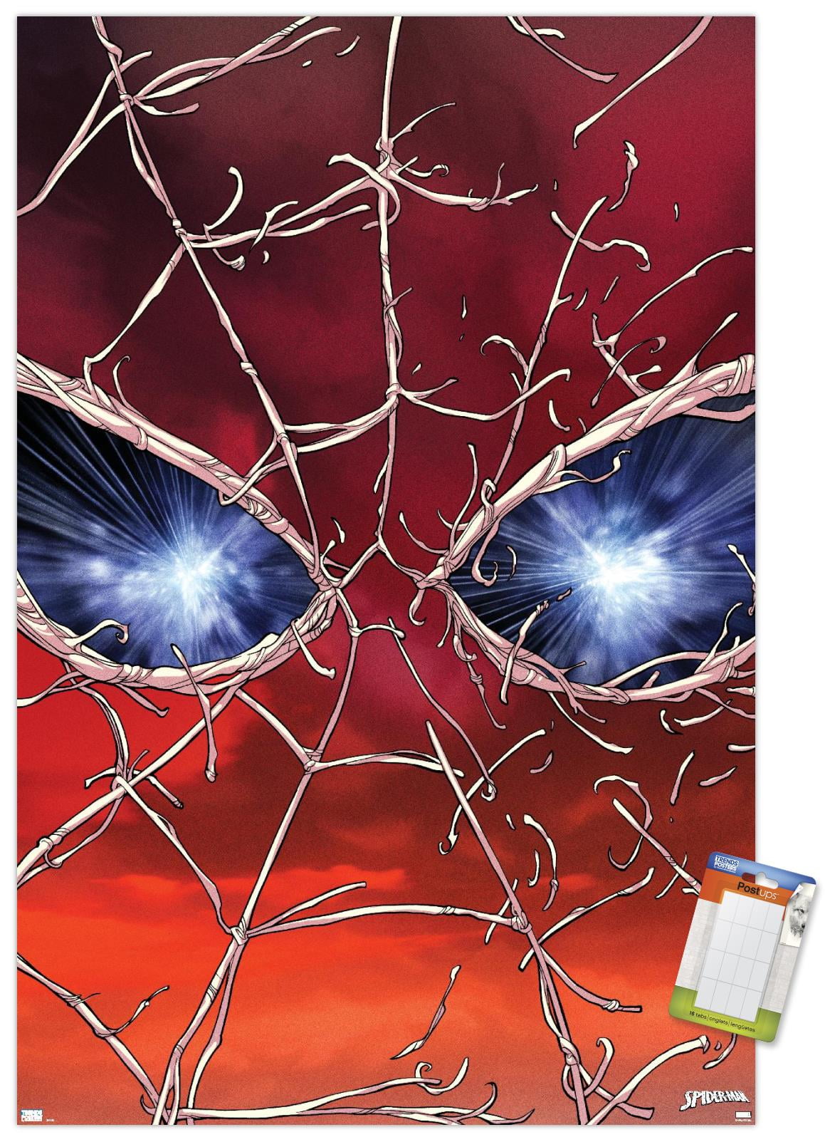 Marvel Spider-Man: World Of Webs - Mask Wall Poster, 14.725" x 22.375 ...