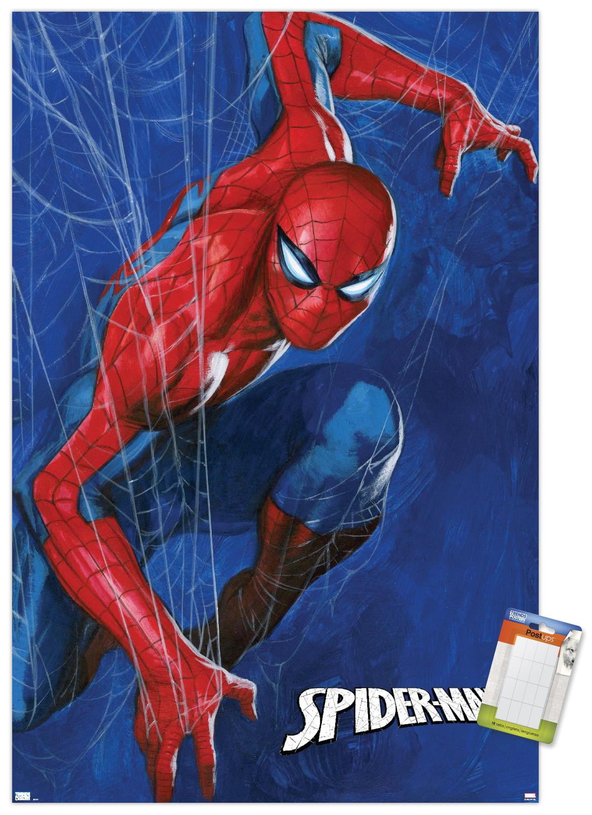 Marvel Spider-Man: World Of Webs - Posing Wall Poster, 22.375" x 34 ...