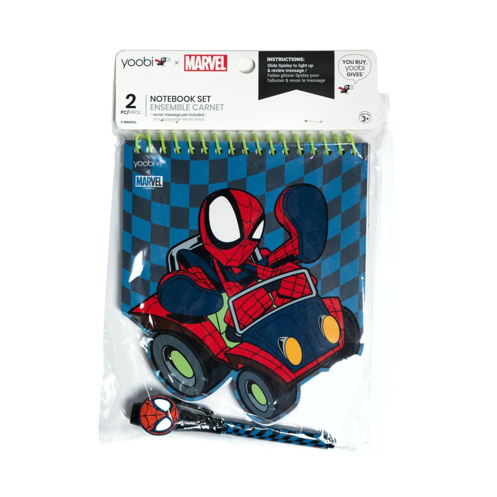 Spider-Man (6X7" Notebook Set) superhero, note book paper w/ pen by ...