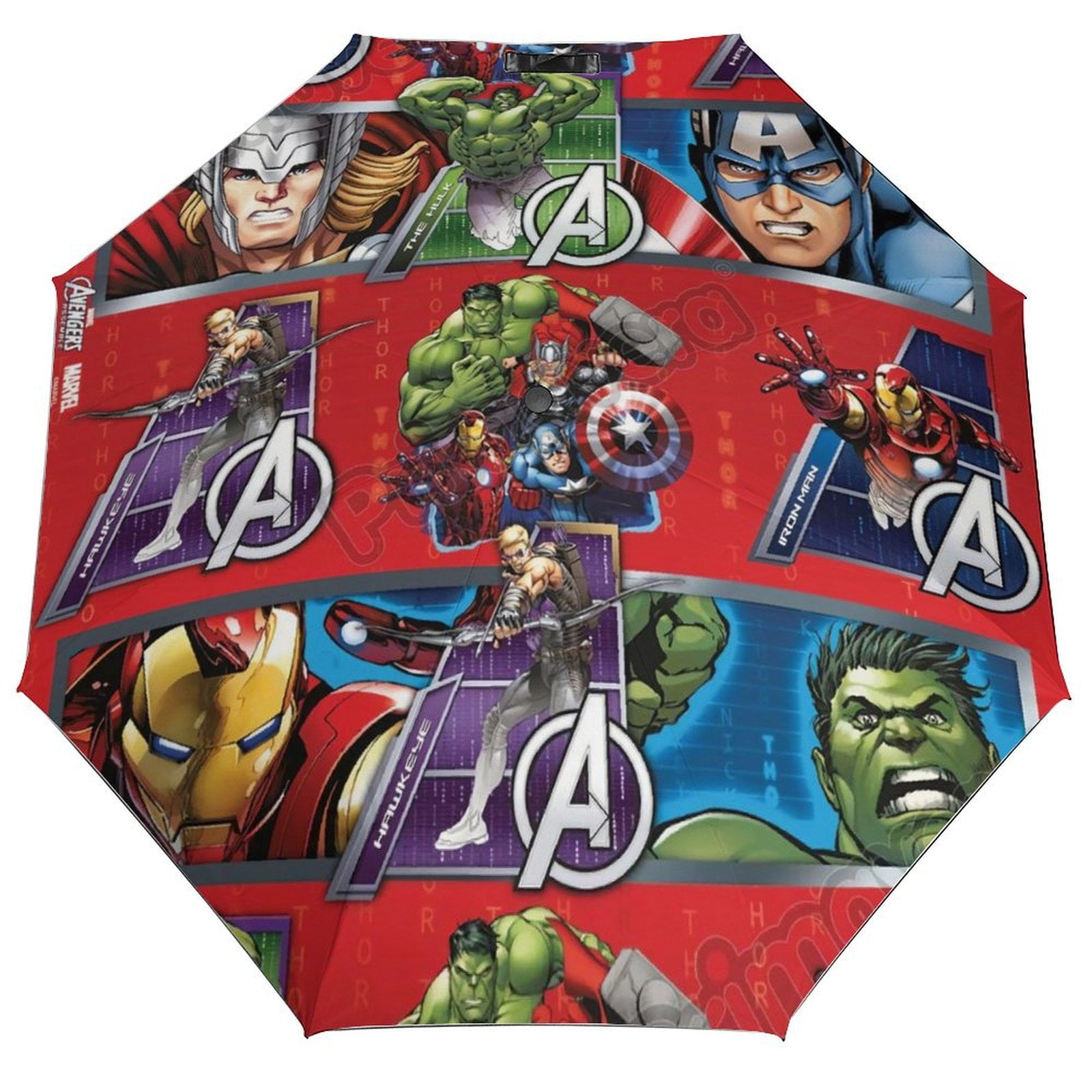 Marvel-Spider-Man1543 Travel Automatic Folding Rain Umbrellas with ...