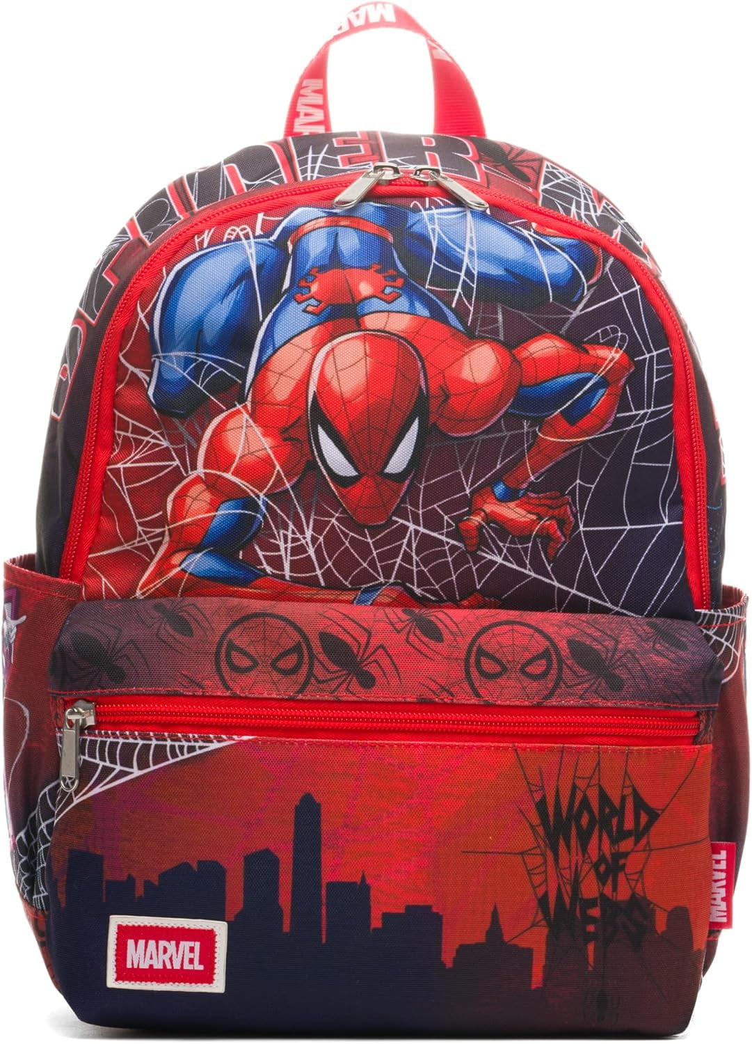 Marvel Spiderman 13" Deluxe Nylon Daypack Featuring Miles Morales and ...