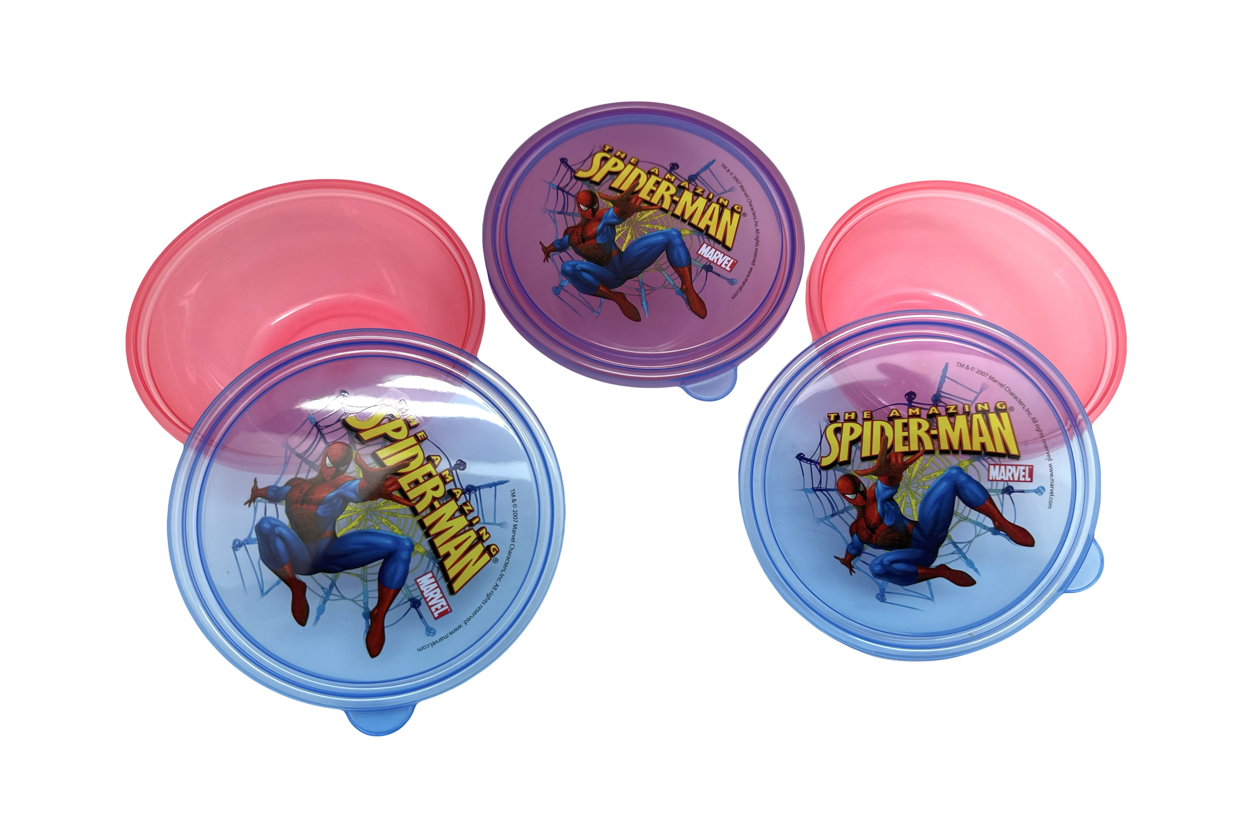 Marvel Spiderman - 3pcs - Food Containers Set - Walmart.com