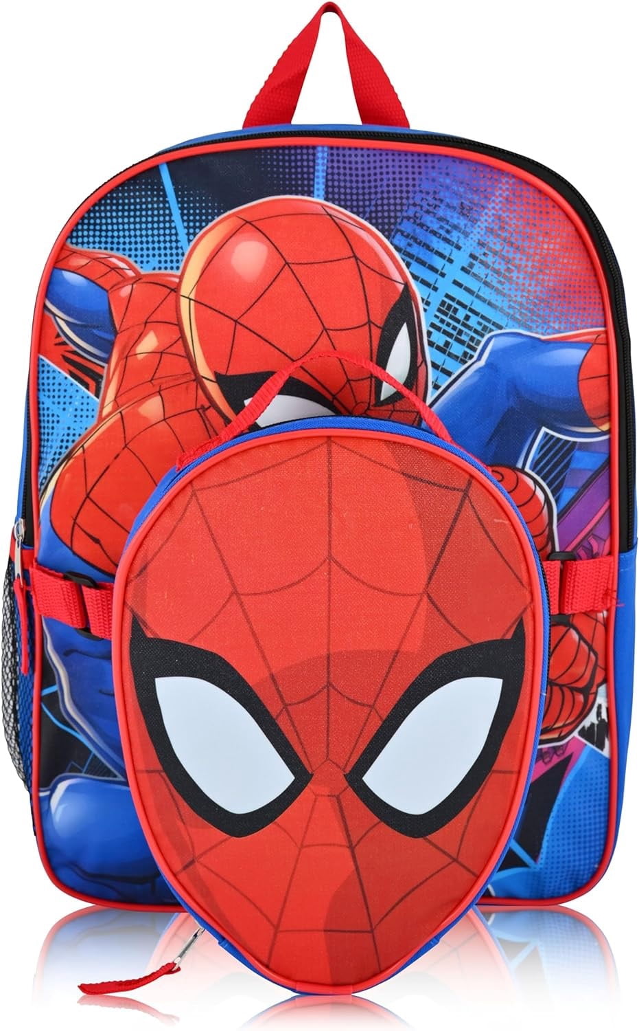 Marvel Spiderman Backpack With Lunch Box for Boys | Spiderman Insulated ...