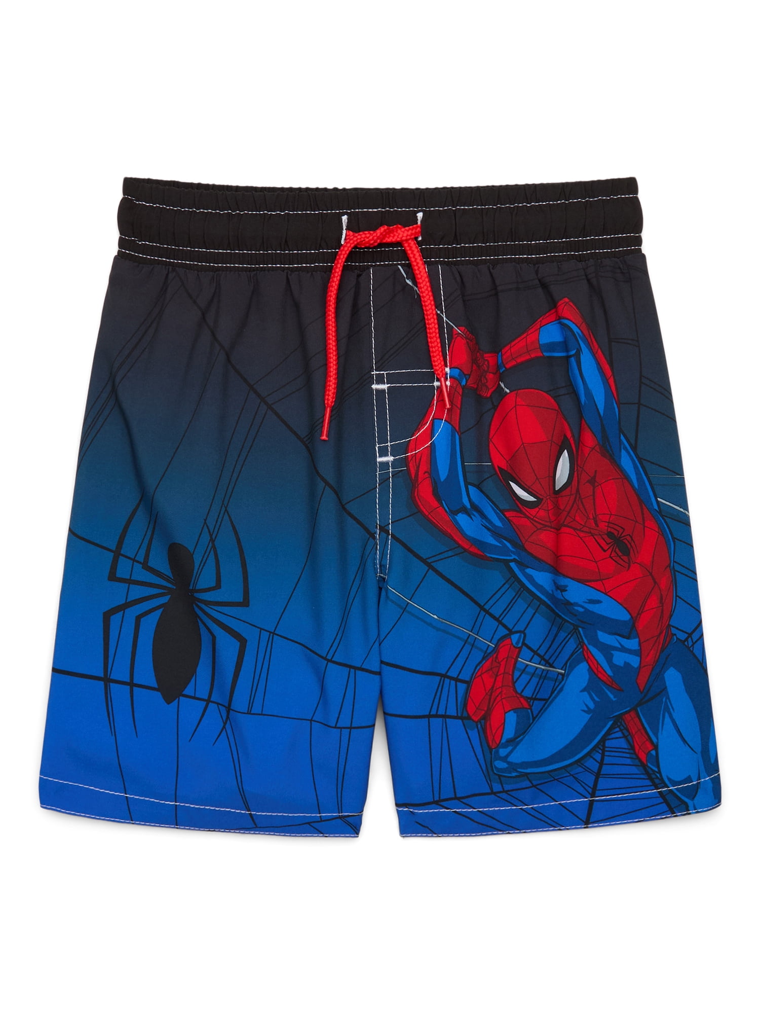 Marvel Spiderman Boys Swim Trunks with UPF 50+, Sizes 4-12 - Walmart.com