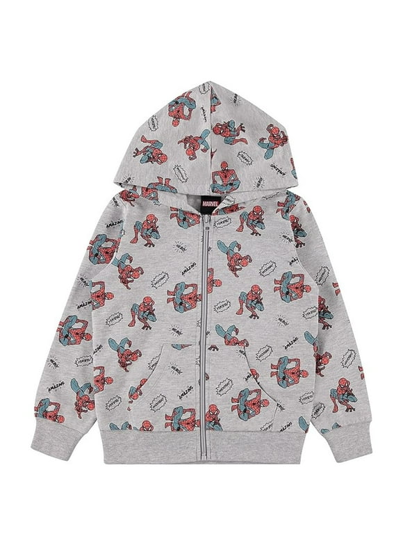 Spiderman Zip Up Hoodie
