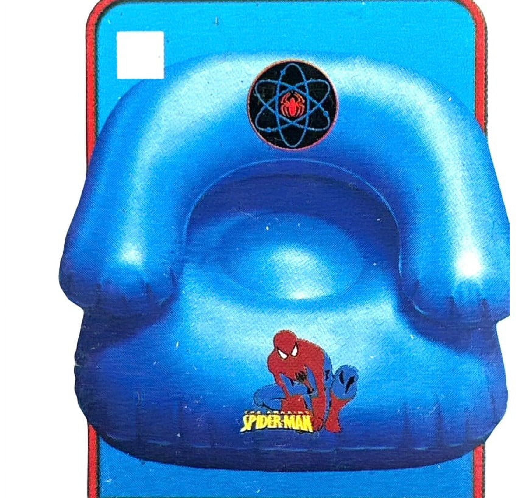 Marvel Spiderman Inflatable Chair Pool Float, Blue - Walmart.com