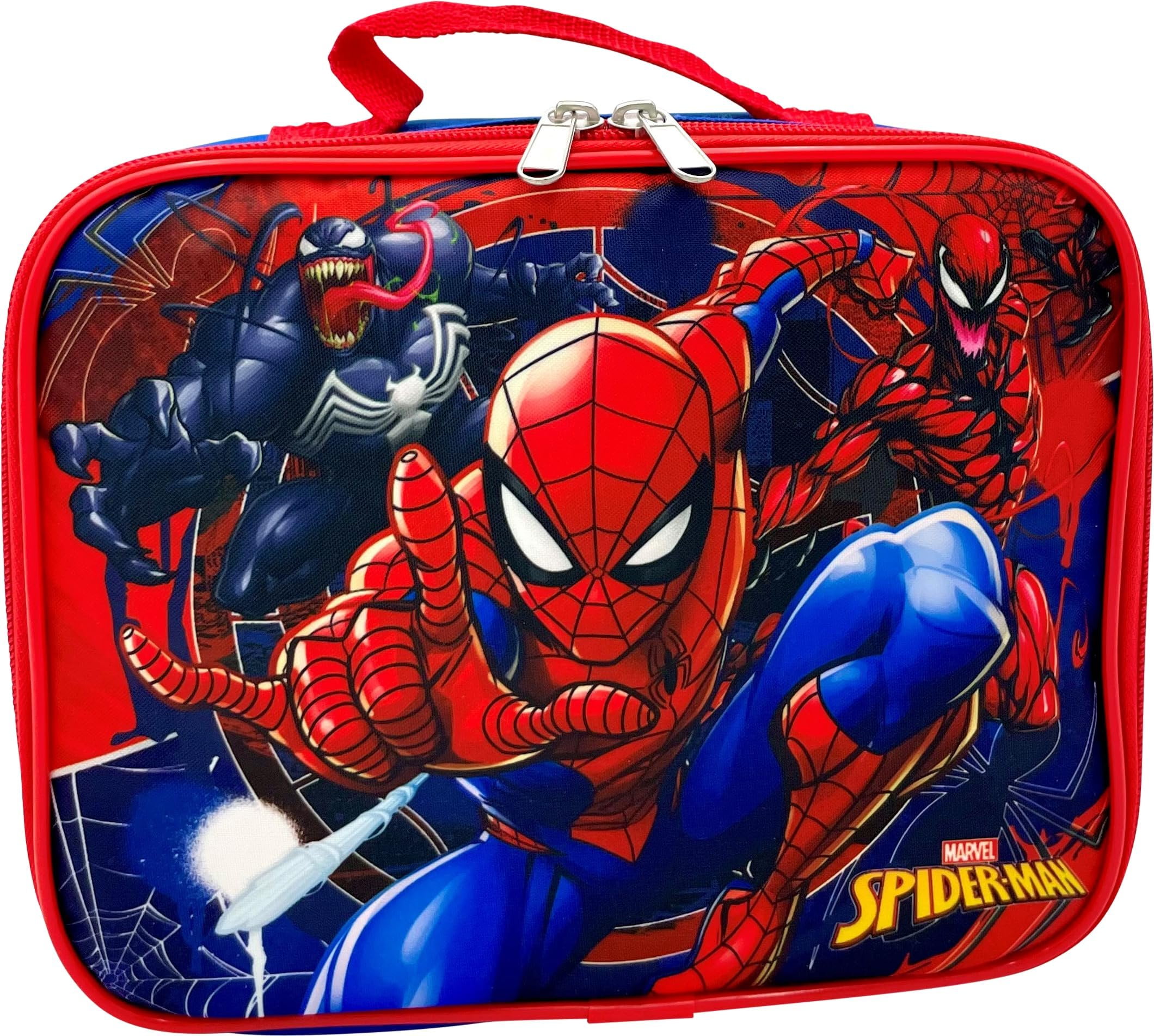 Marvel Spiderman Insulated Lunch Box #A23175 - Walmart.com