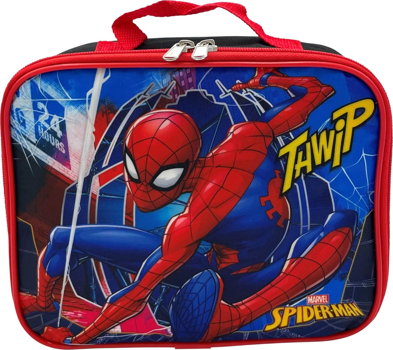 Marvel Spiderman Insulated Lunch Box #A23176 - Walmart.com