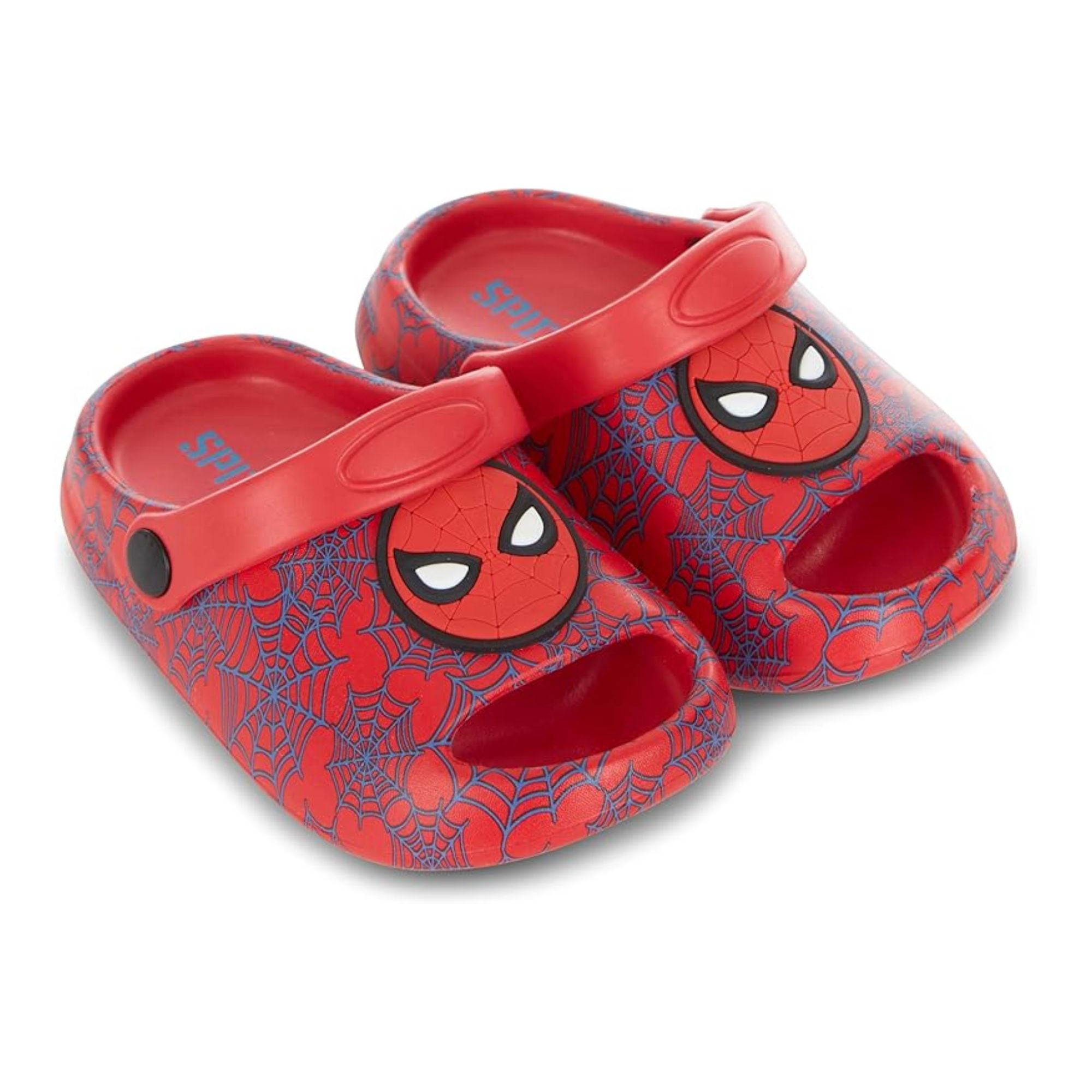 Marvel Spiderman Kids EVA Clog, Molded Open Toe EVA Clog Slides ...