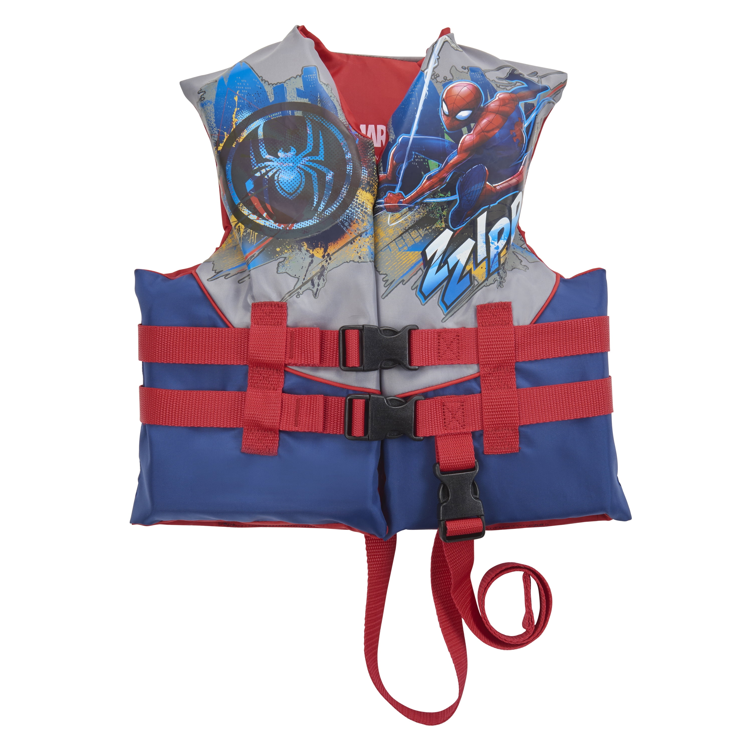 Marvel Spiderman Life Vest for Children Weighing 30-50 lbs - Walmart ...