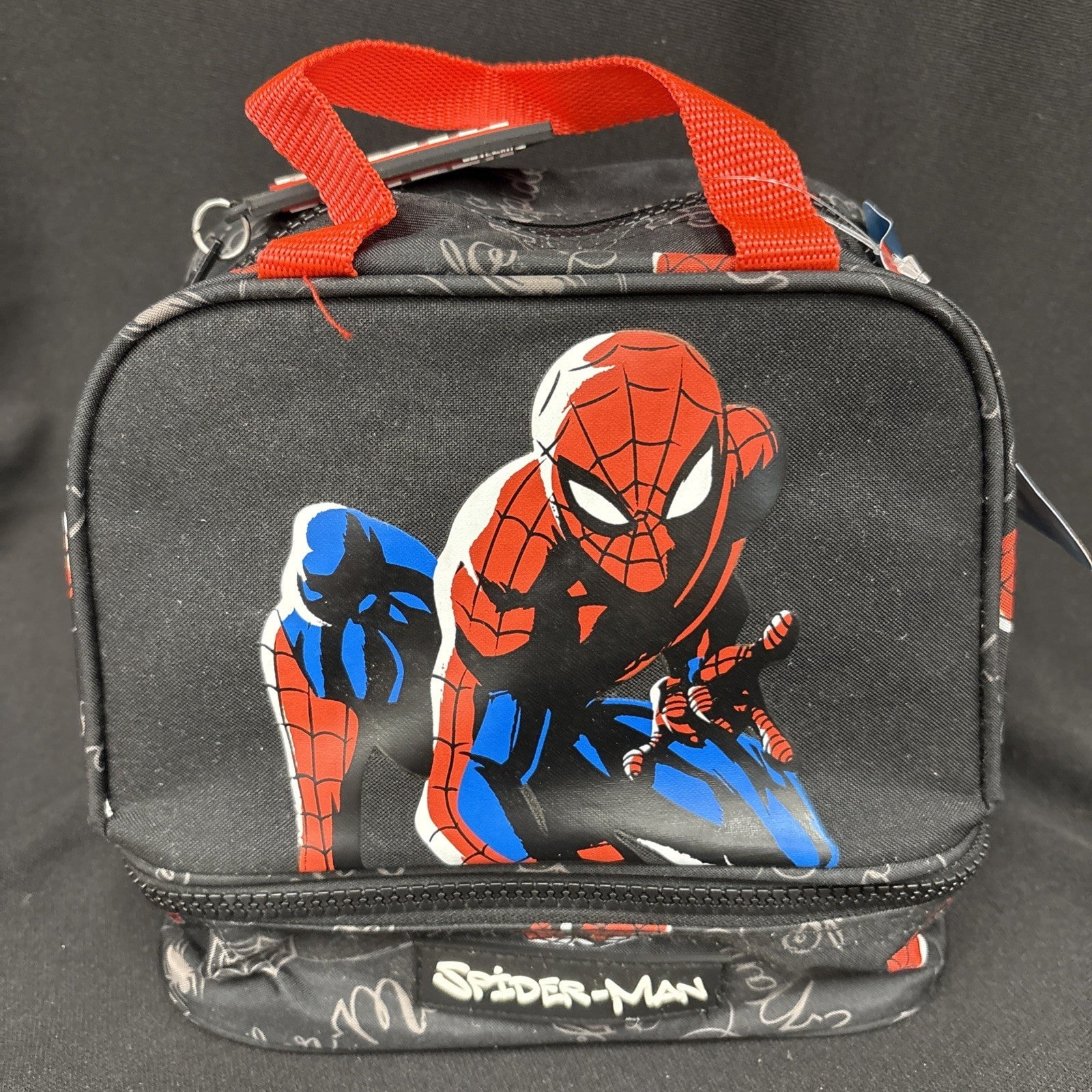 Marvel Avengers Super Heroes Lunch Bag 2 Zip Compartment - Walmart.com