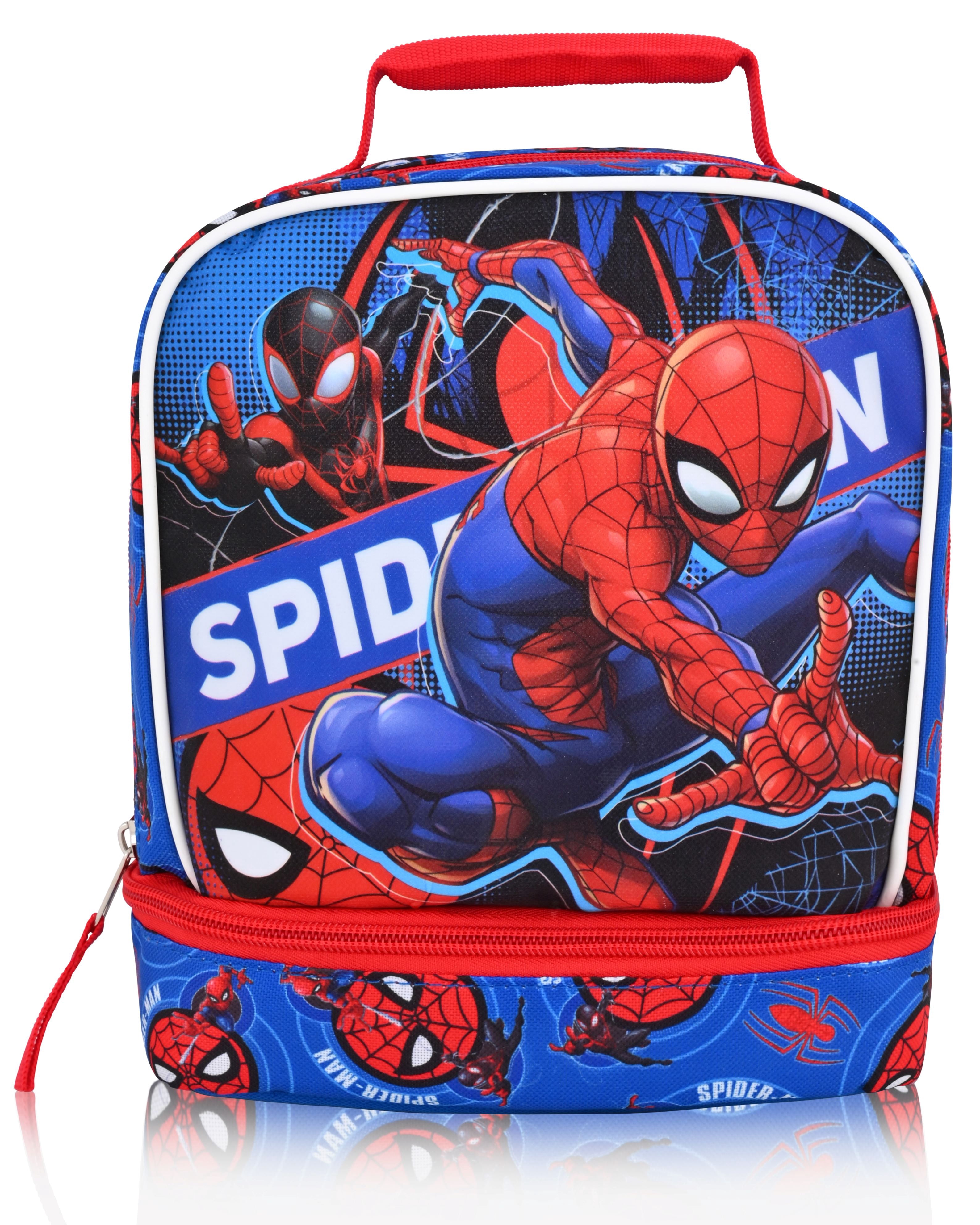 Marvel Spiderman Lunch Box for Kids | Insulated Lunch Bag Lunch Box for ...
