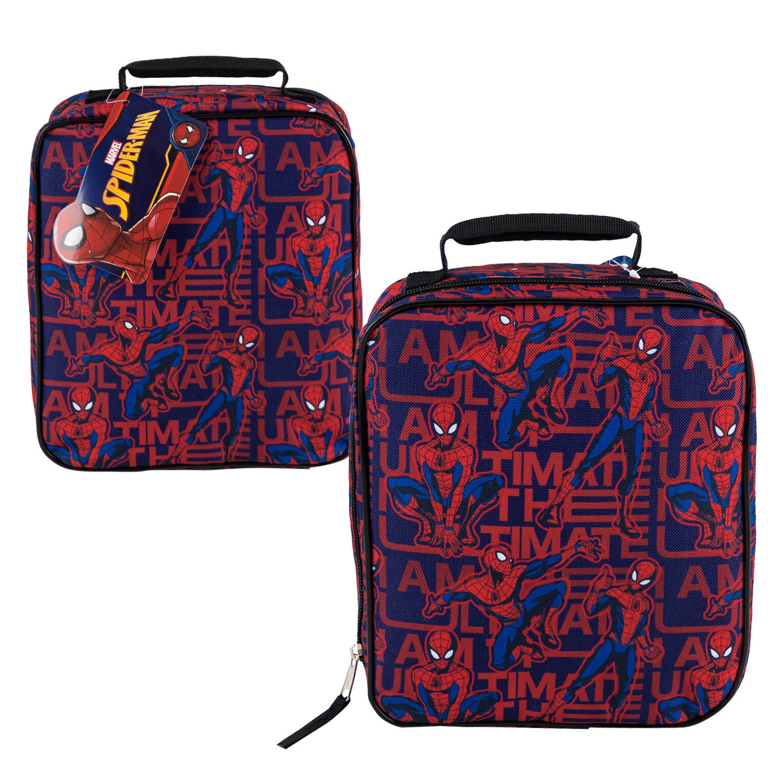 Marvel Spiderman Rectangular Lunch Bag - 9.5" - I Am The Ultimate ...