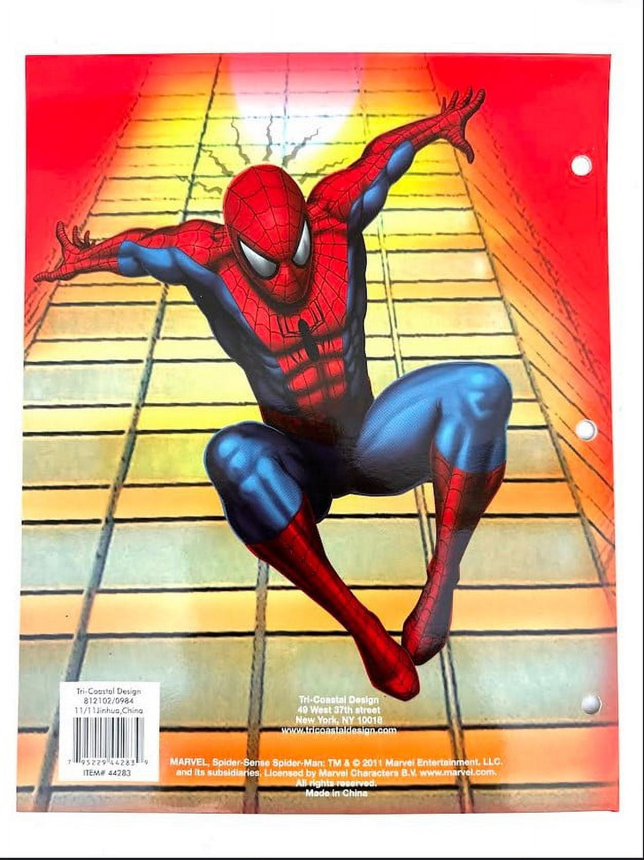 Marvel Spiderman School Pocket Folder (astd) - Walmart.com