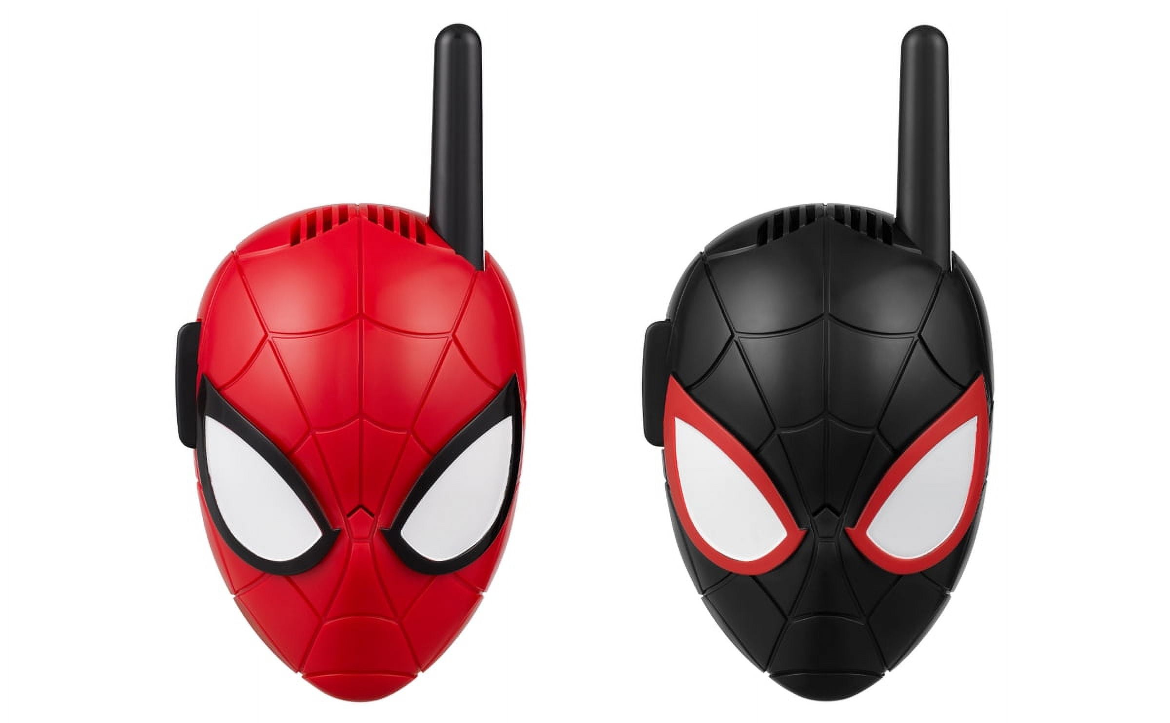 Marvel Spiderman Extended Range Walkie Talkies - Push to Talk Button ...