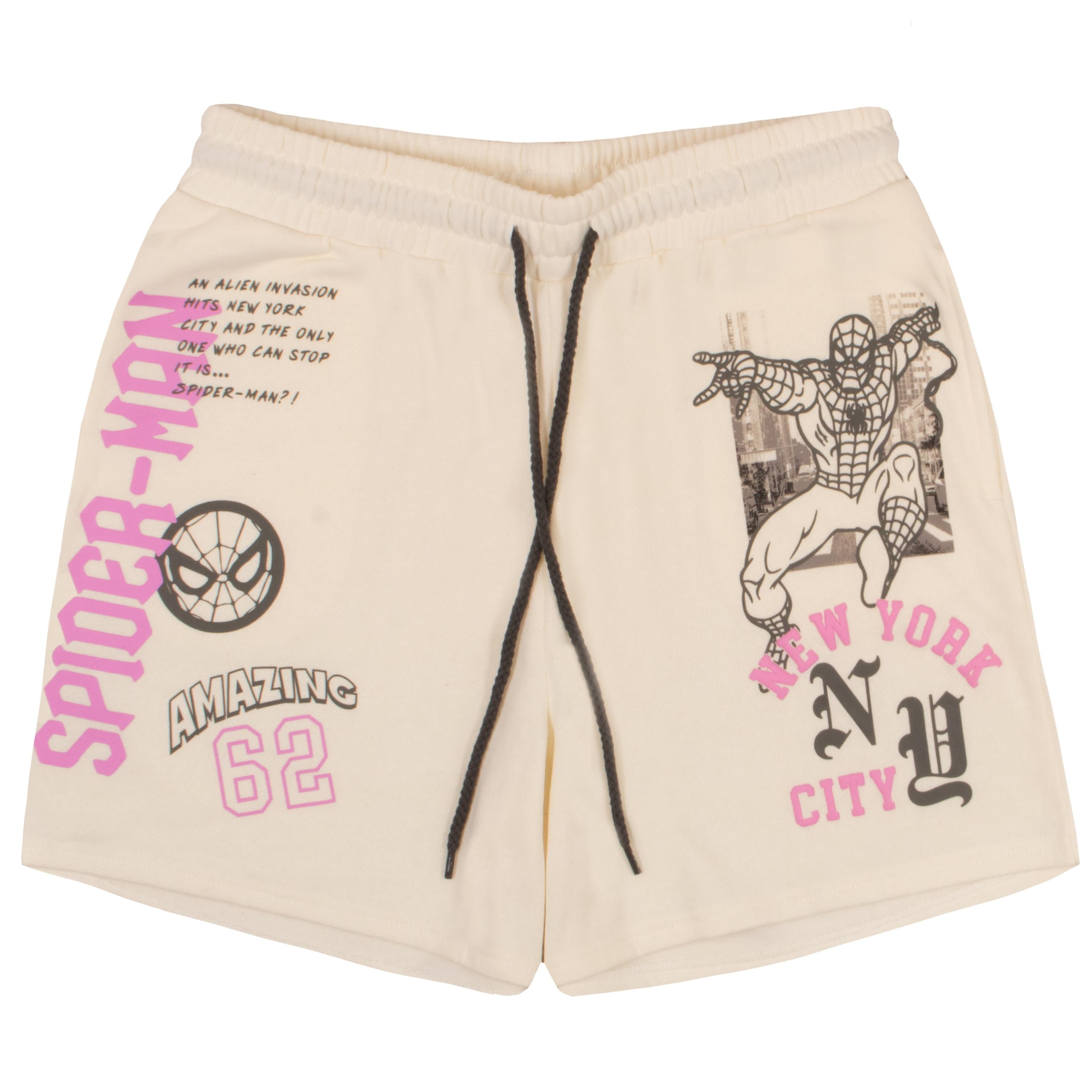 Marvel Spiderman Womens Shorts Spider-Man Lounge Shorts Spider-Man ...