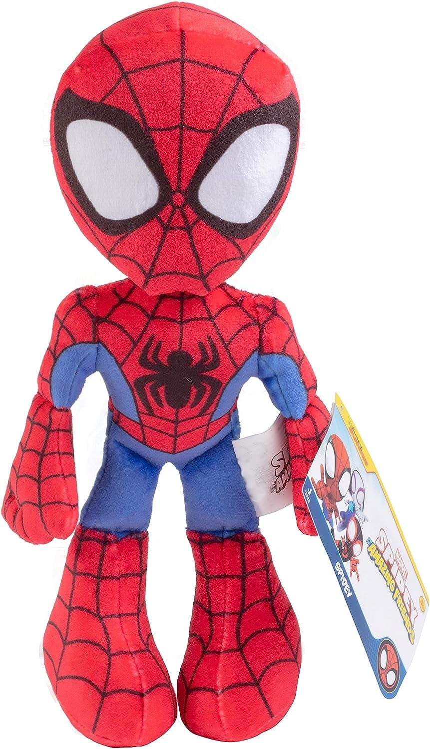Marvel Spidey and His Amazing Friends 8" Spider-Man Plush - Spider Man ...