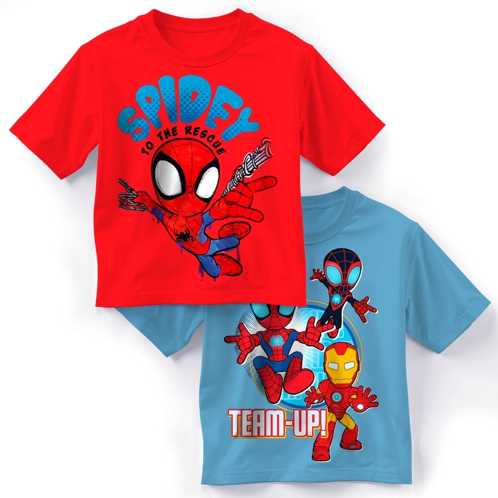 Marvel Spidey and his Amazing Friends Graphic Tees Short Sleeve T ...