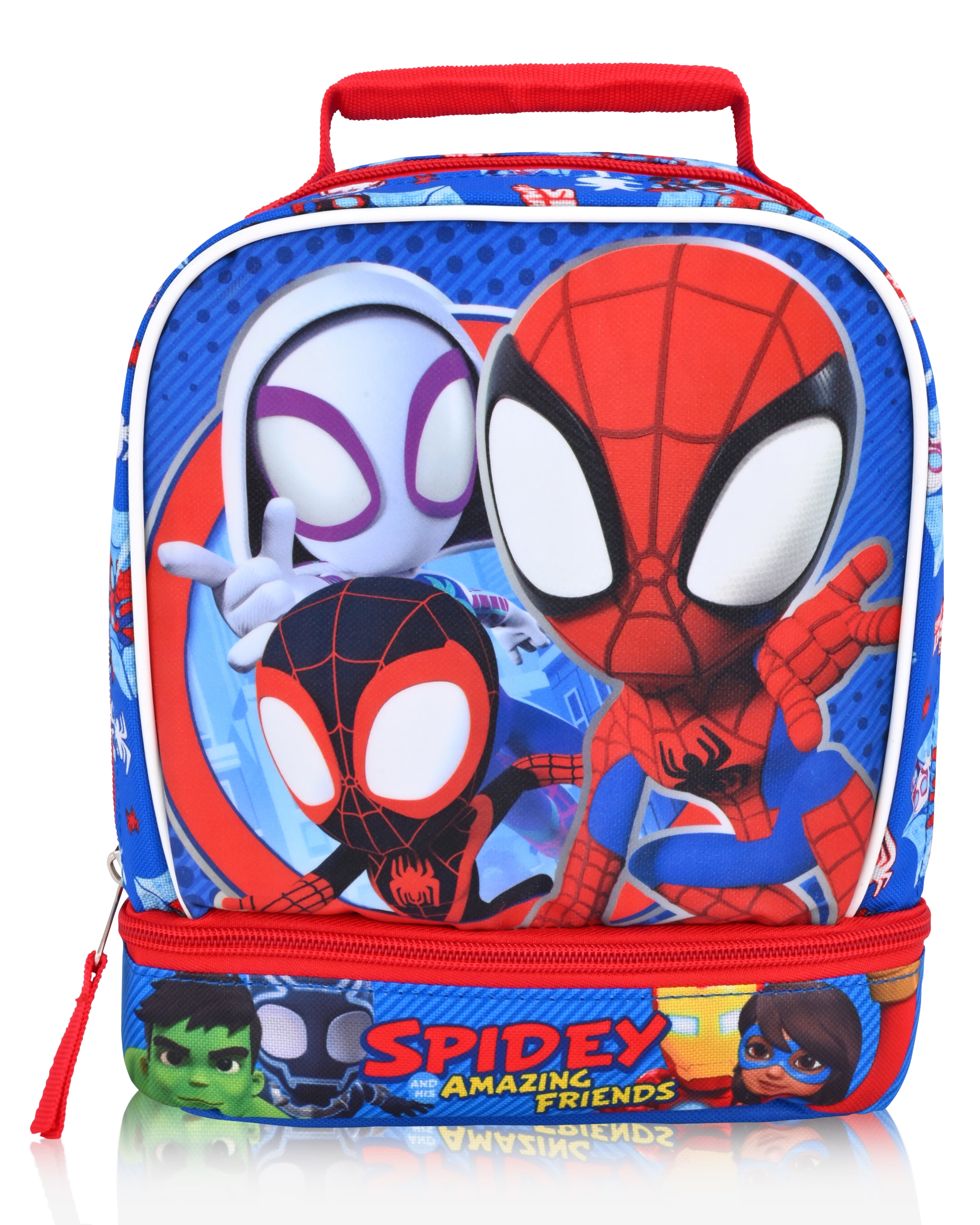 Marvel Spidey and His Amazing Friends Lunch Box for Kids | Insulated ...