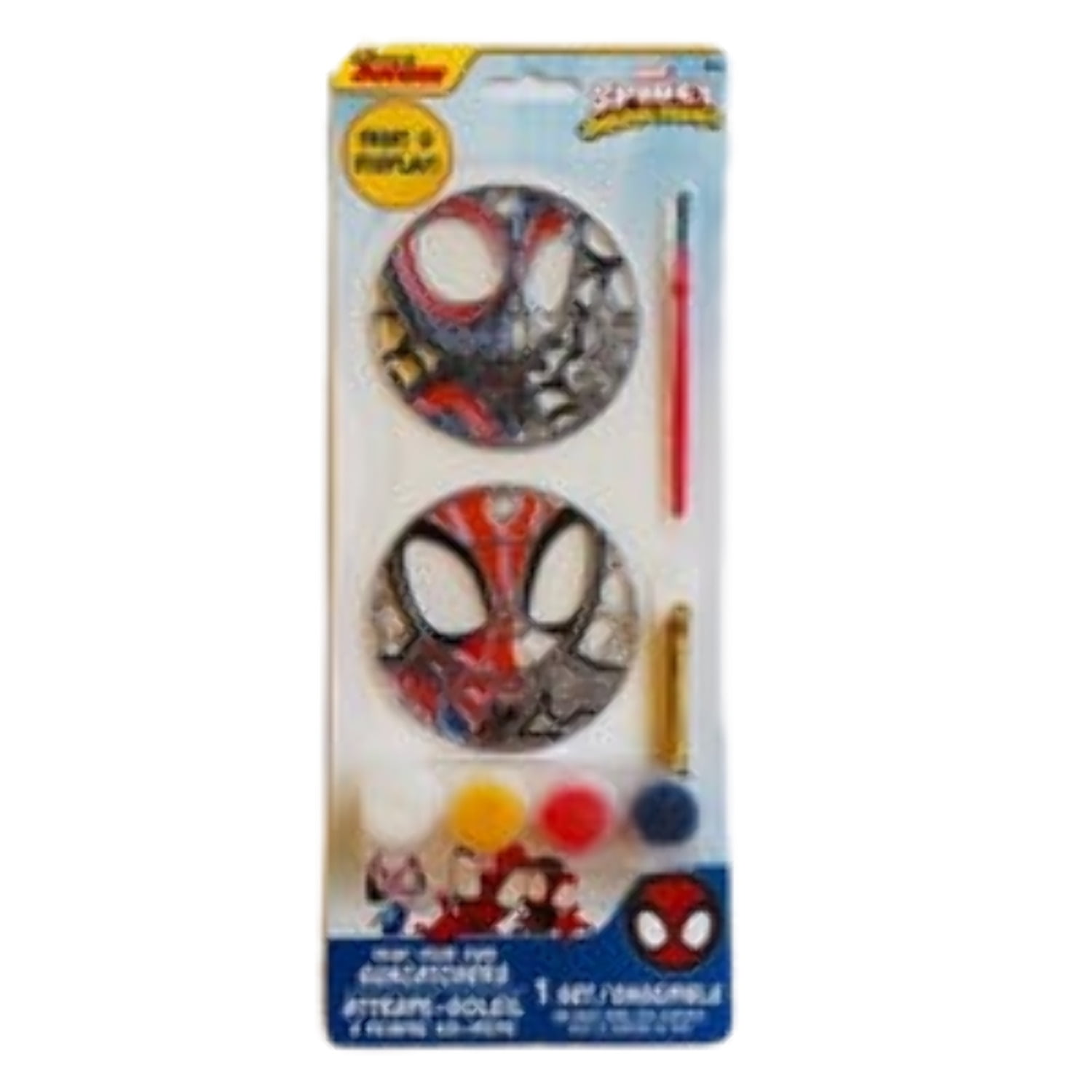 Marvel Spidey Spider-Man Suncatcher Craft: Paint Your Own Art Activity ...