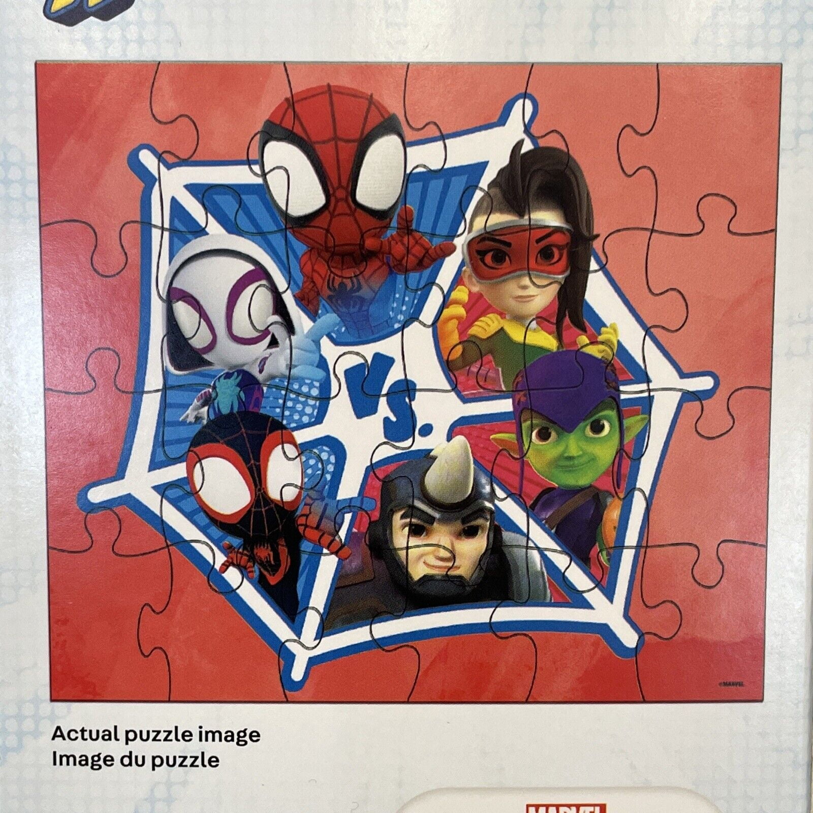 Marvel Spidey And Friends Web Puzzle 24 Pc 10”x9” - Walmart.com
