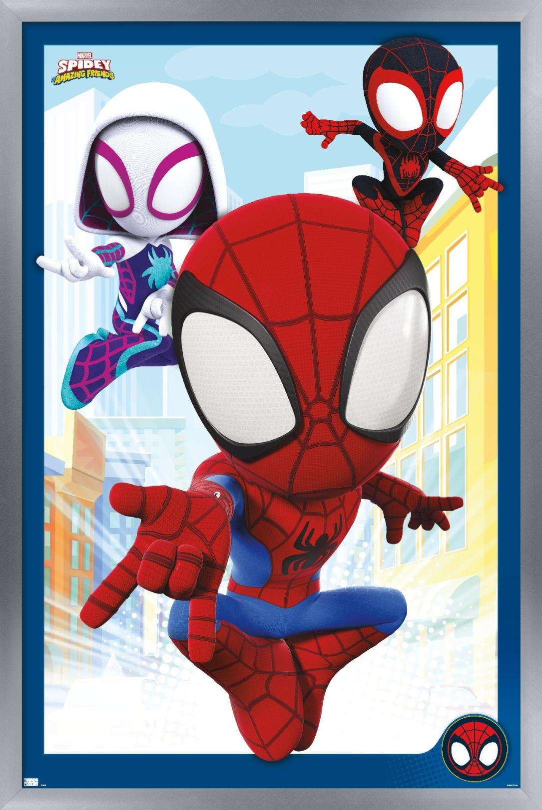 Marvel Spidey And His Amazing Friends - Group Wall Poster, 22.375" x 34 ...