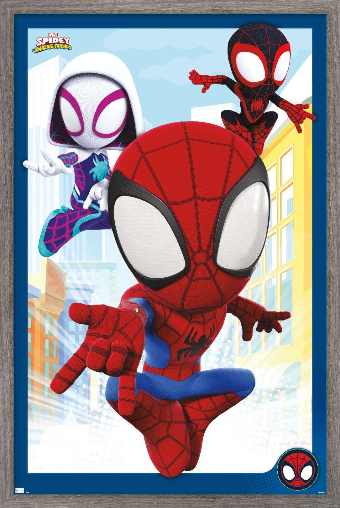 Marvel Spidey And His Amazing Friends - Group Wall Poster, 22.375" x 34 ...