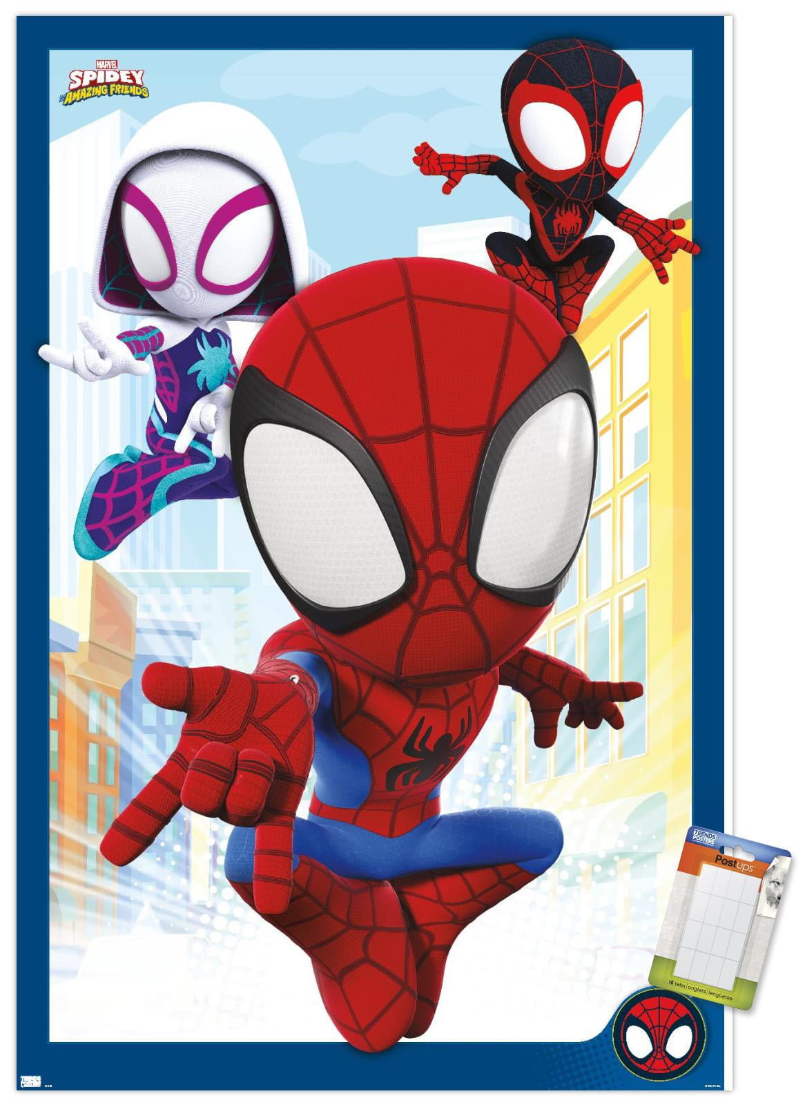 Marvel Spidey And His Amazing Friends - Group Wall Poster, 22.375" x 34 ...