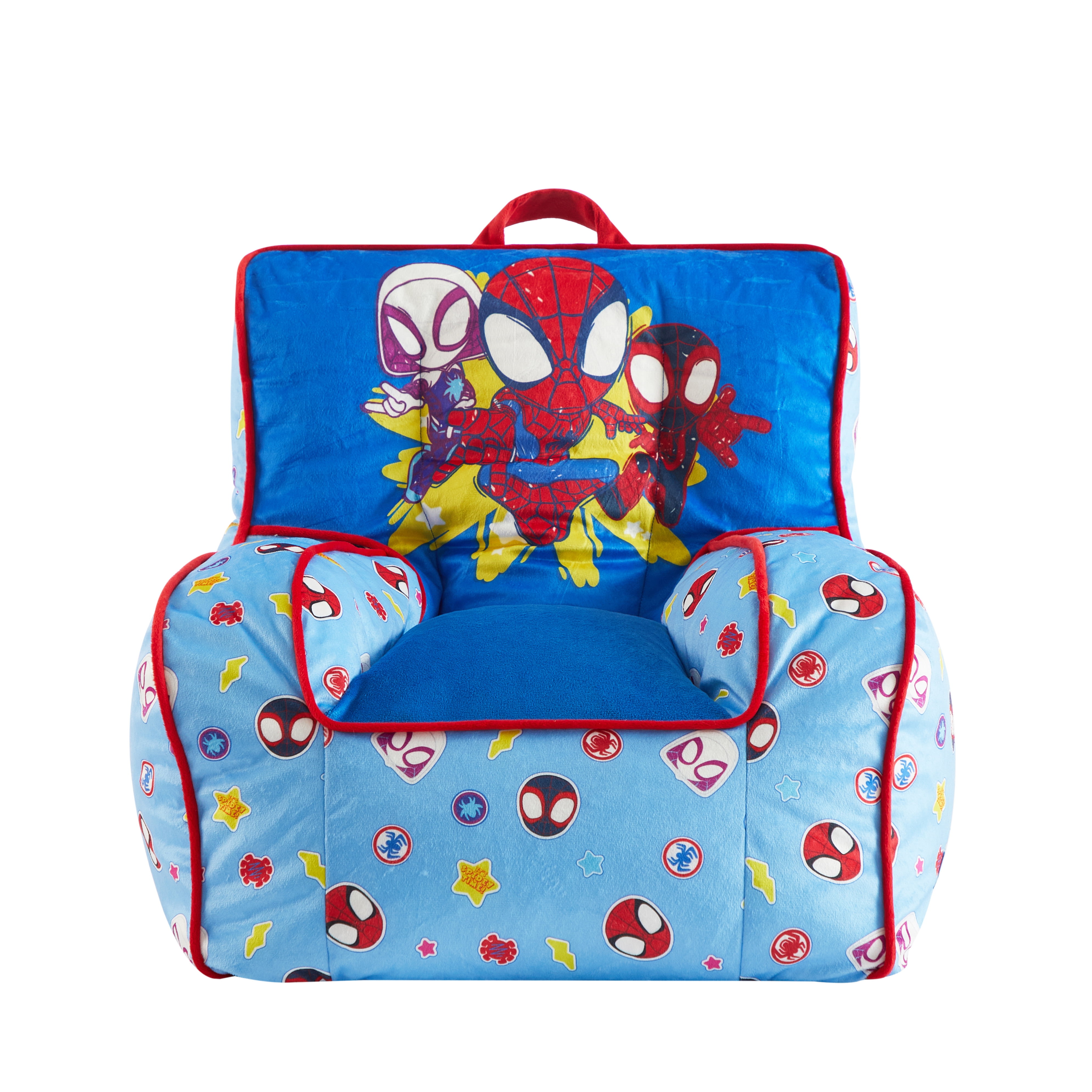 Marvel Spidey & Friends Square Beanbag Chair - Ages 3+ - Walmart.com