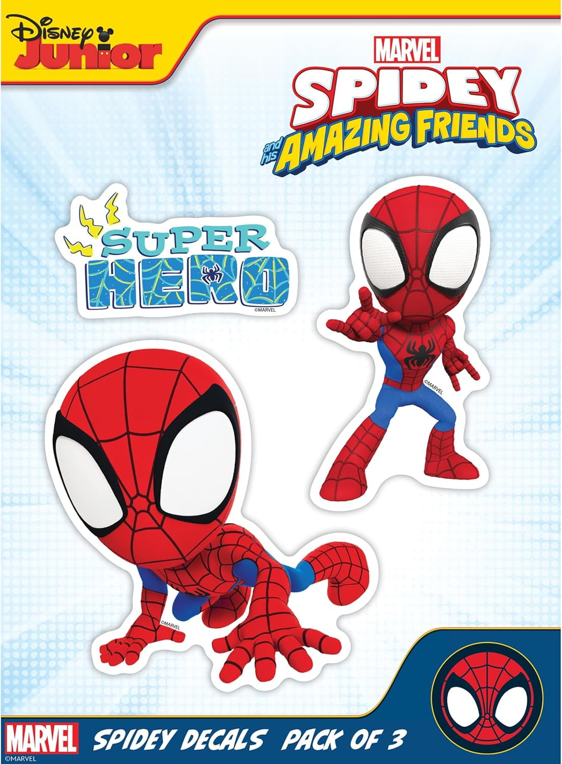 Marvel Spidey and His Amazing Friends Decals - Set of 3 Outdoor Rated ...