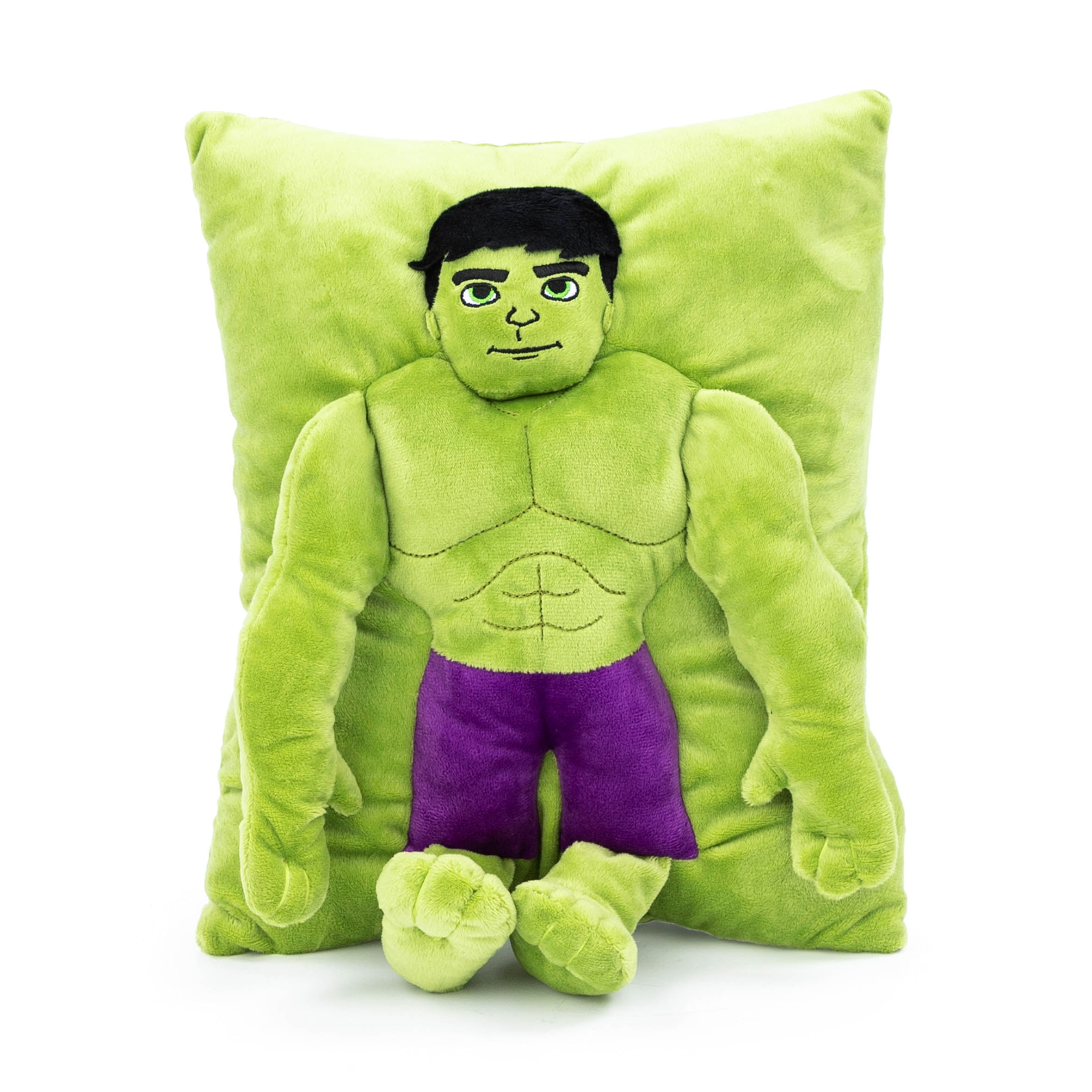 Marvel Hulk 3-D Snuggle Pillow, Kids Toddler Plush Buddy, 100% ...