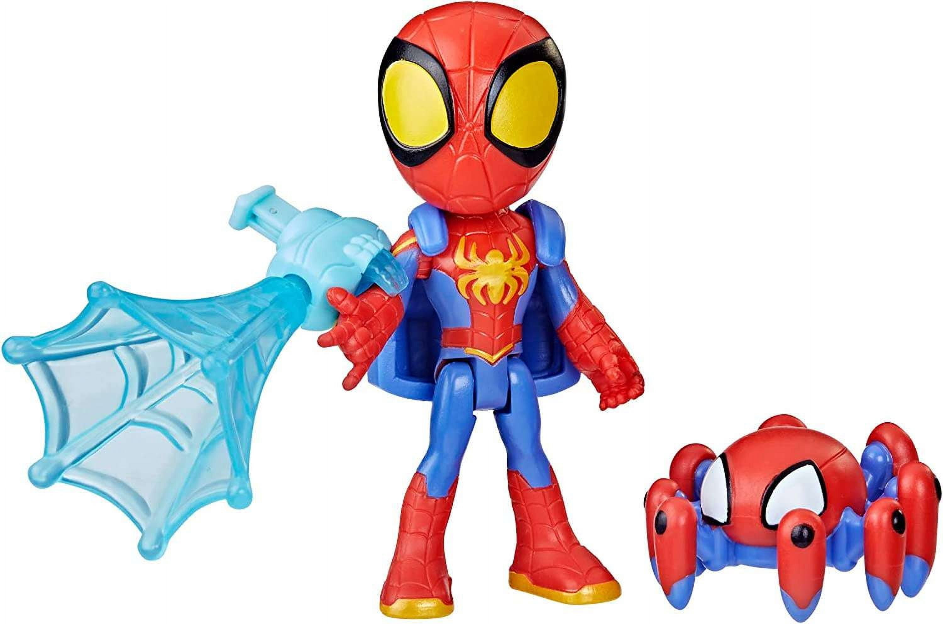 Marvel Web Toys: Spidey & His Amazing Friends Spidey & Trace-E Action ...