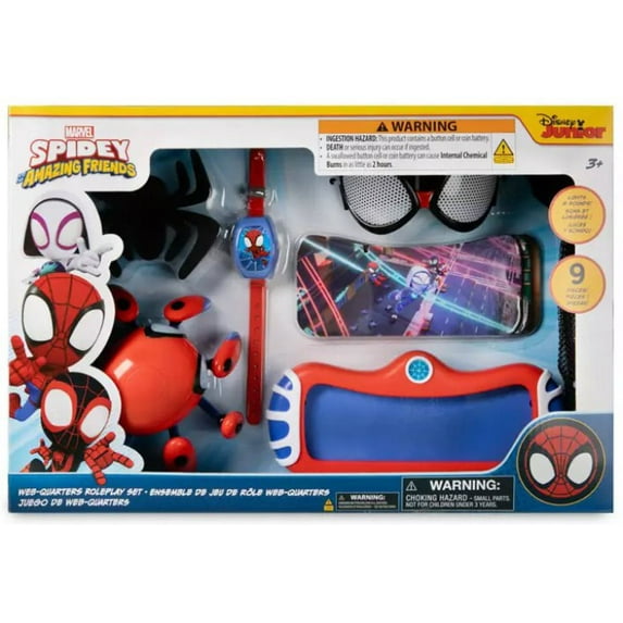 Marvel Spidey & His Amazing Friends Web-Quarters Roleplay Set - Walmart.com