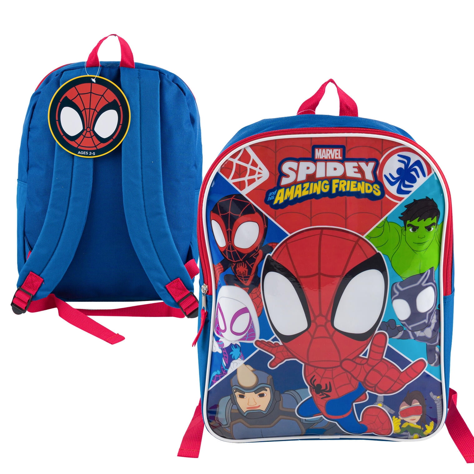Marvel Spidey and Amazing Friends Backpack- 15" - Walmart.com