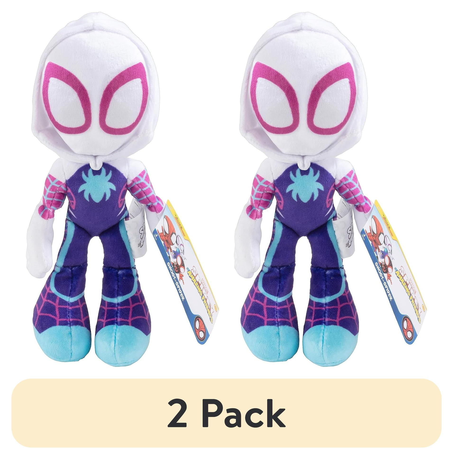 (2 pack) Marvel Spidey and His Amazing Friends 8" Ghost Plush ...