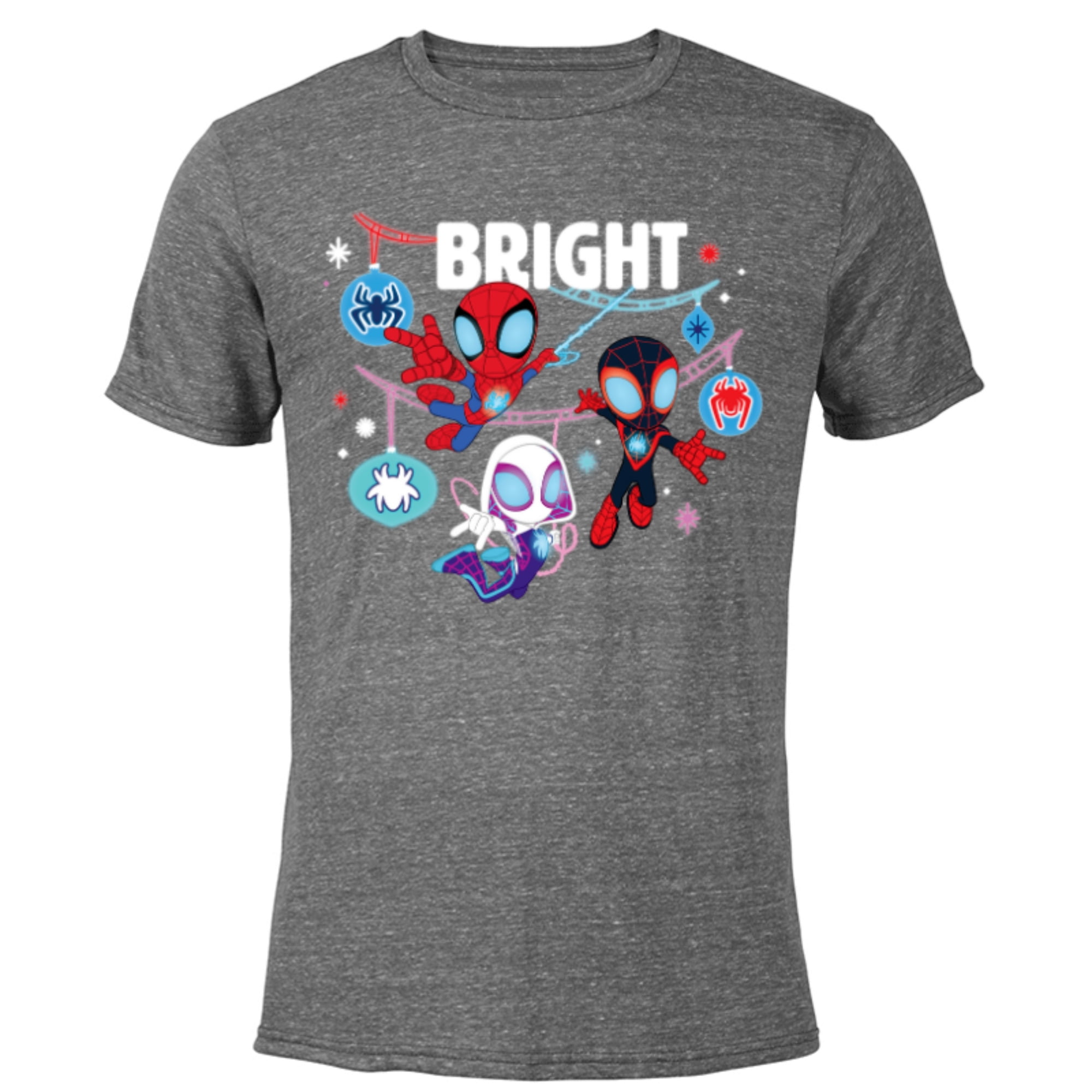 Marvel Spidey and His Amazing Friends Bright Christmas - Short Sleeve ...