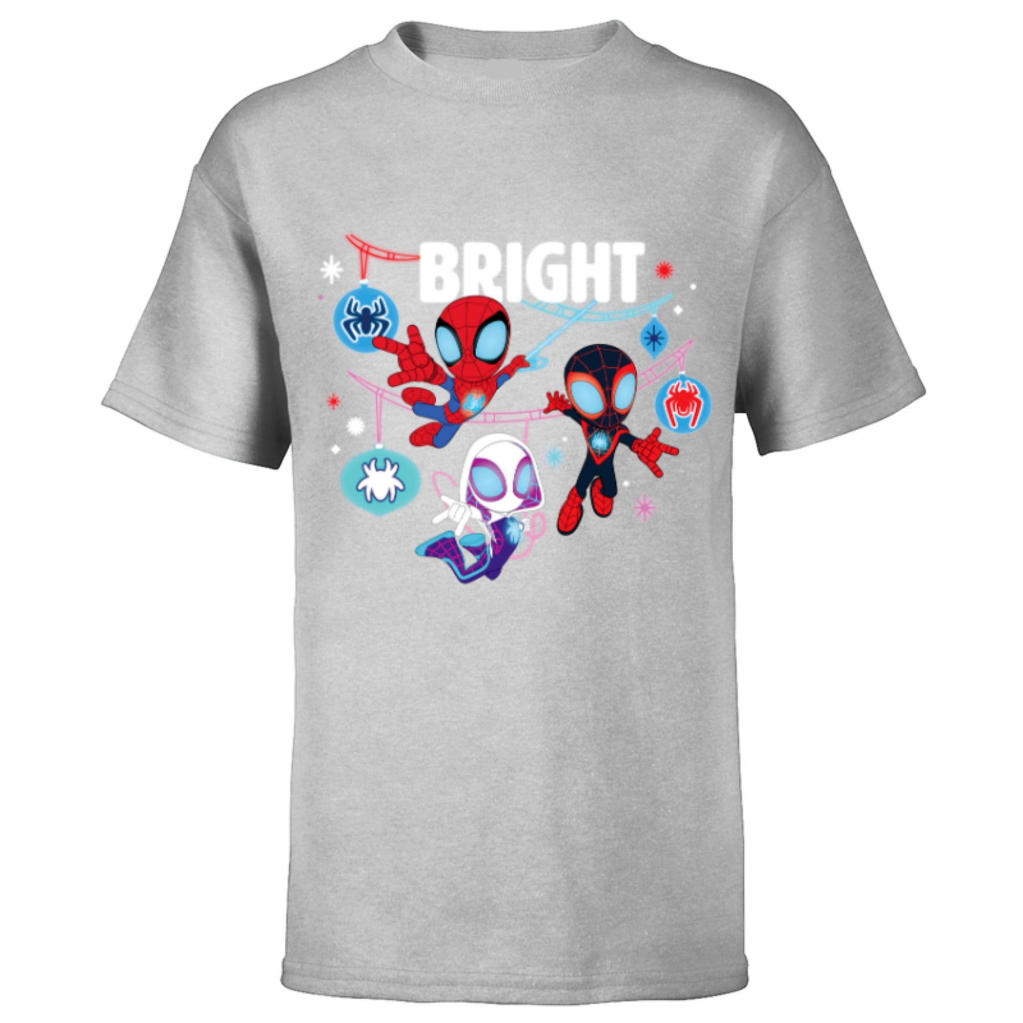 Marvel Spidey and His Amazing Friends Bright Christmas - Short Sleeve T ...