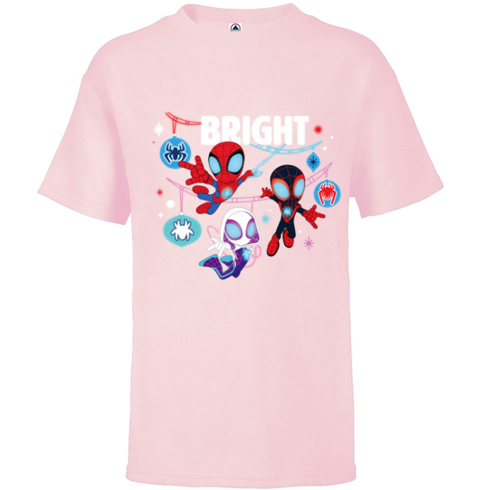 Marvel Spidey and His Amazing Friends Bright Christmas - Short Sleeve T ...